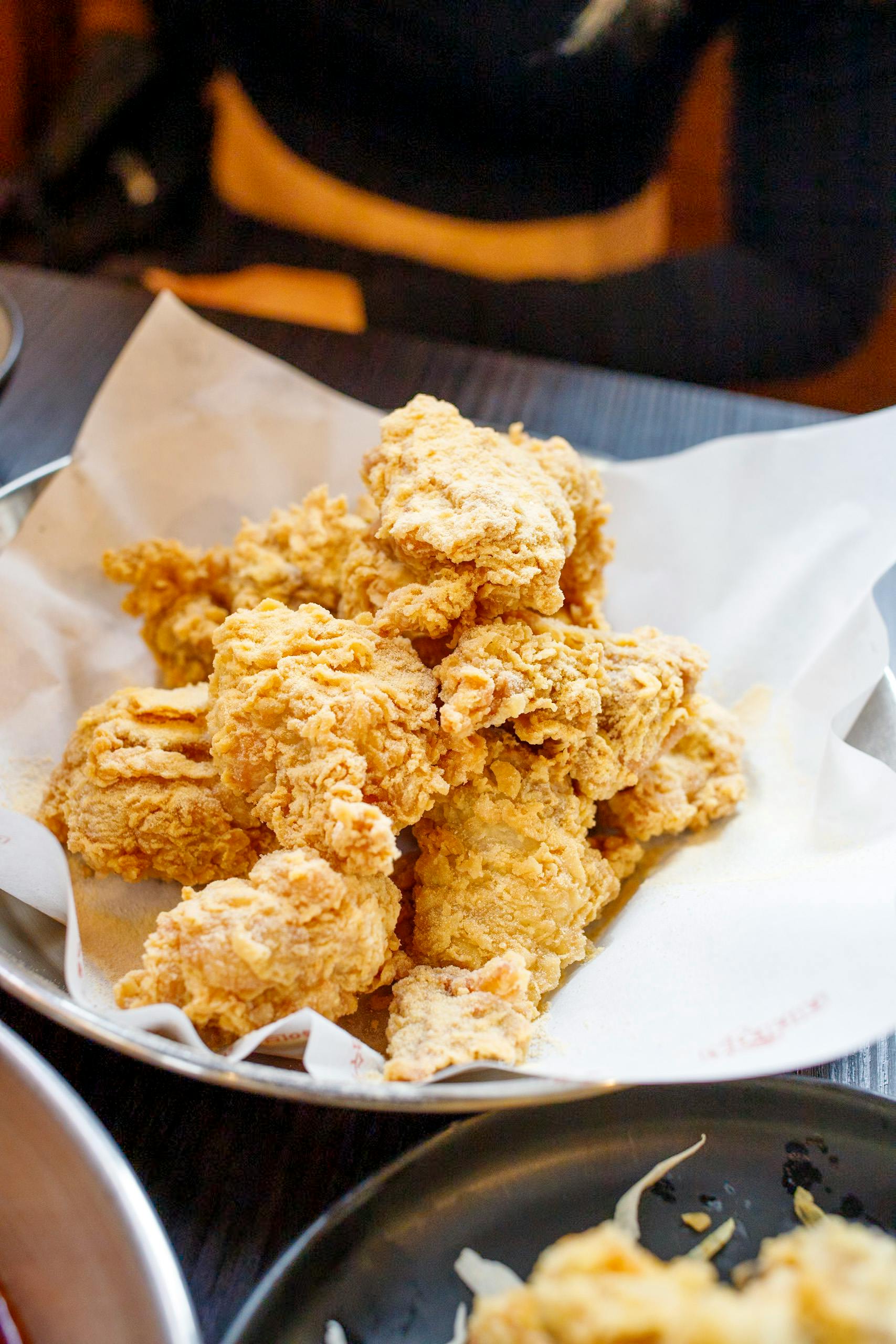 Crispy Fried Chicken on Serving Plate · Free Stock Photo