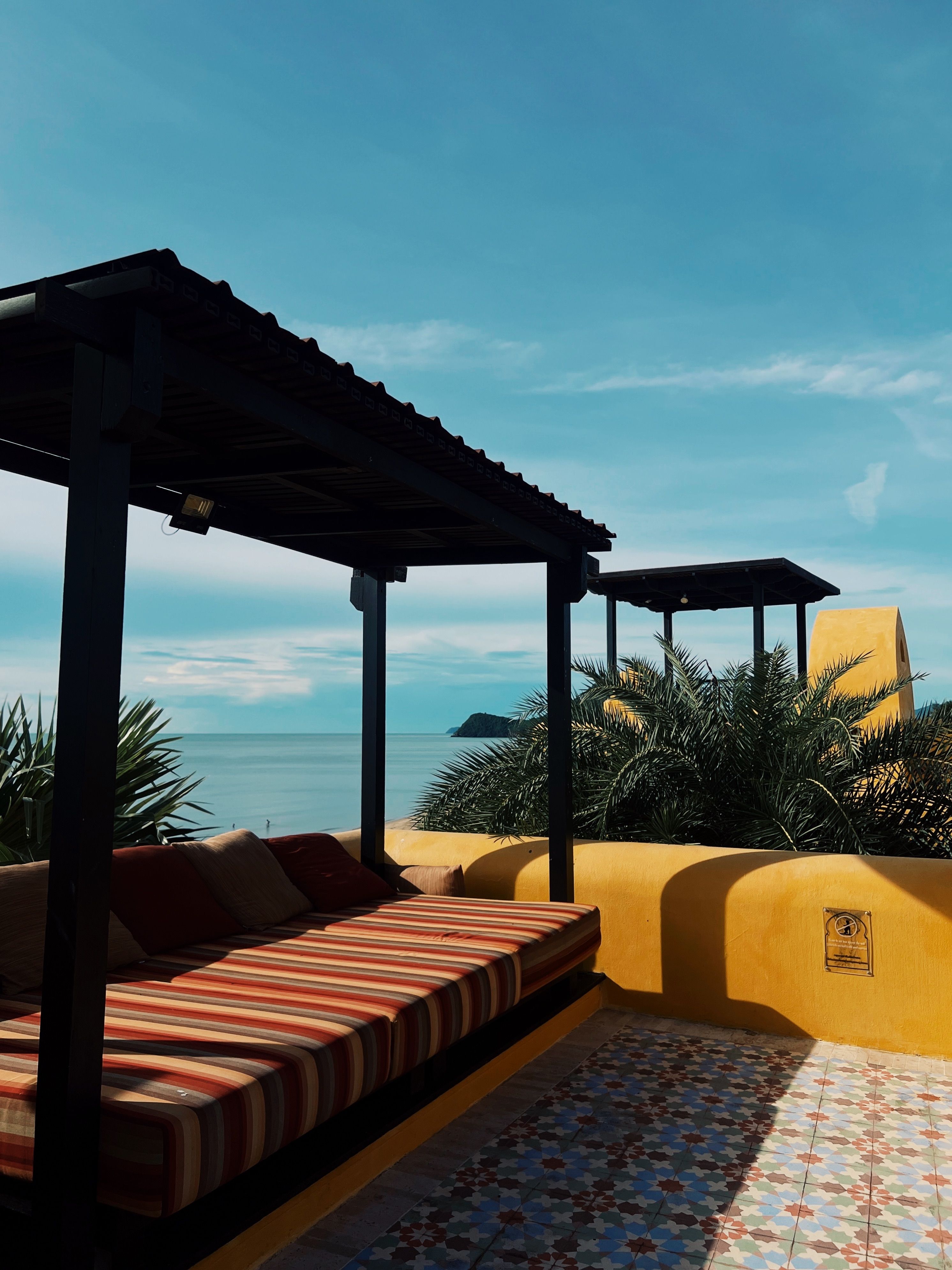 Cozy Beachfront Cabana with Scenic Ocean View · Free Stock Photo