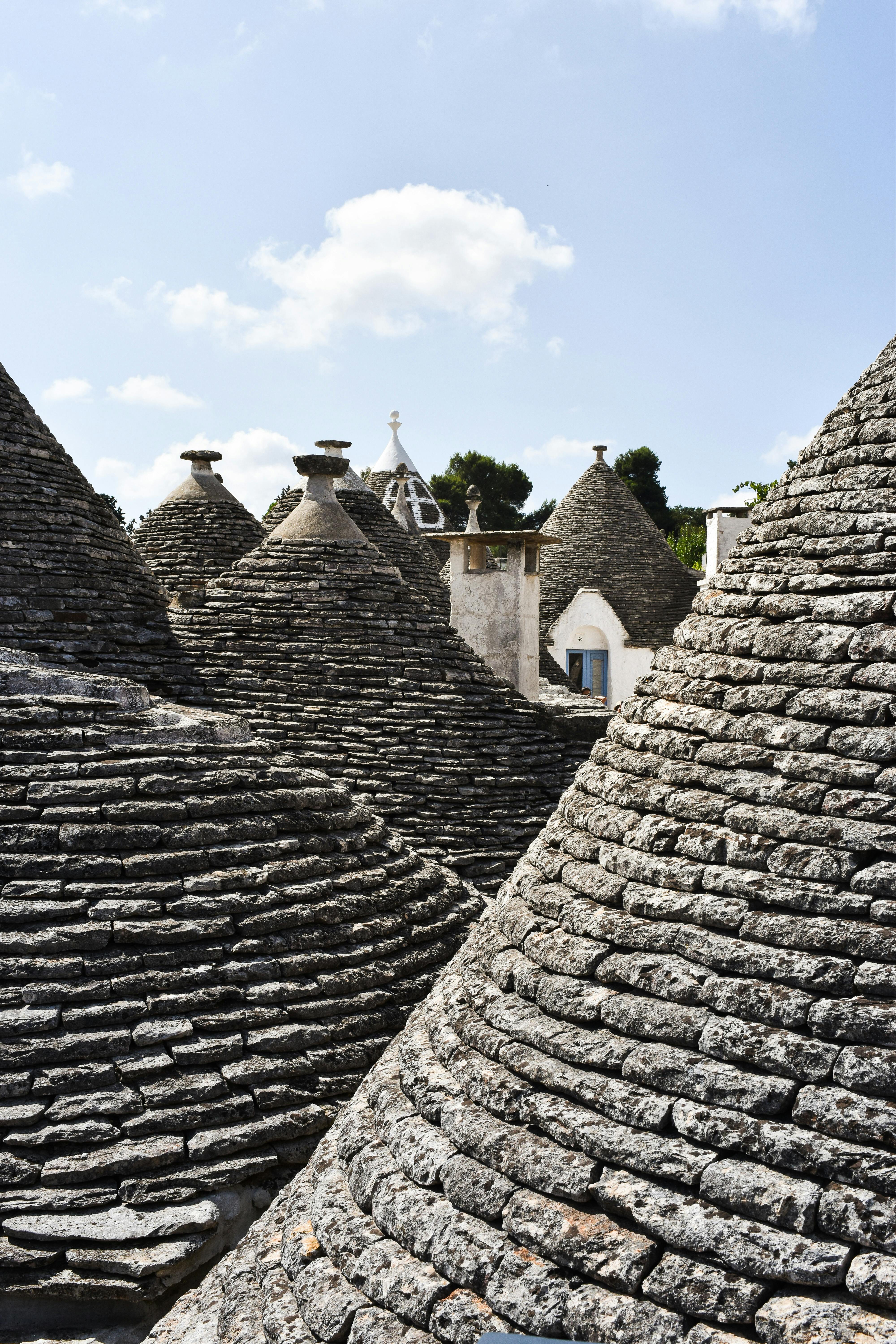 Traditional Trulli Houses in Alberobello, Italy · Free Stock Photo