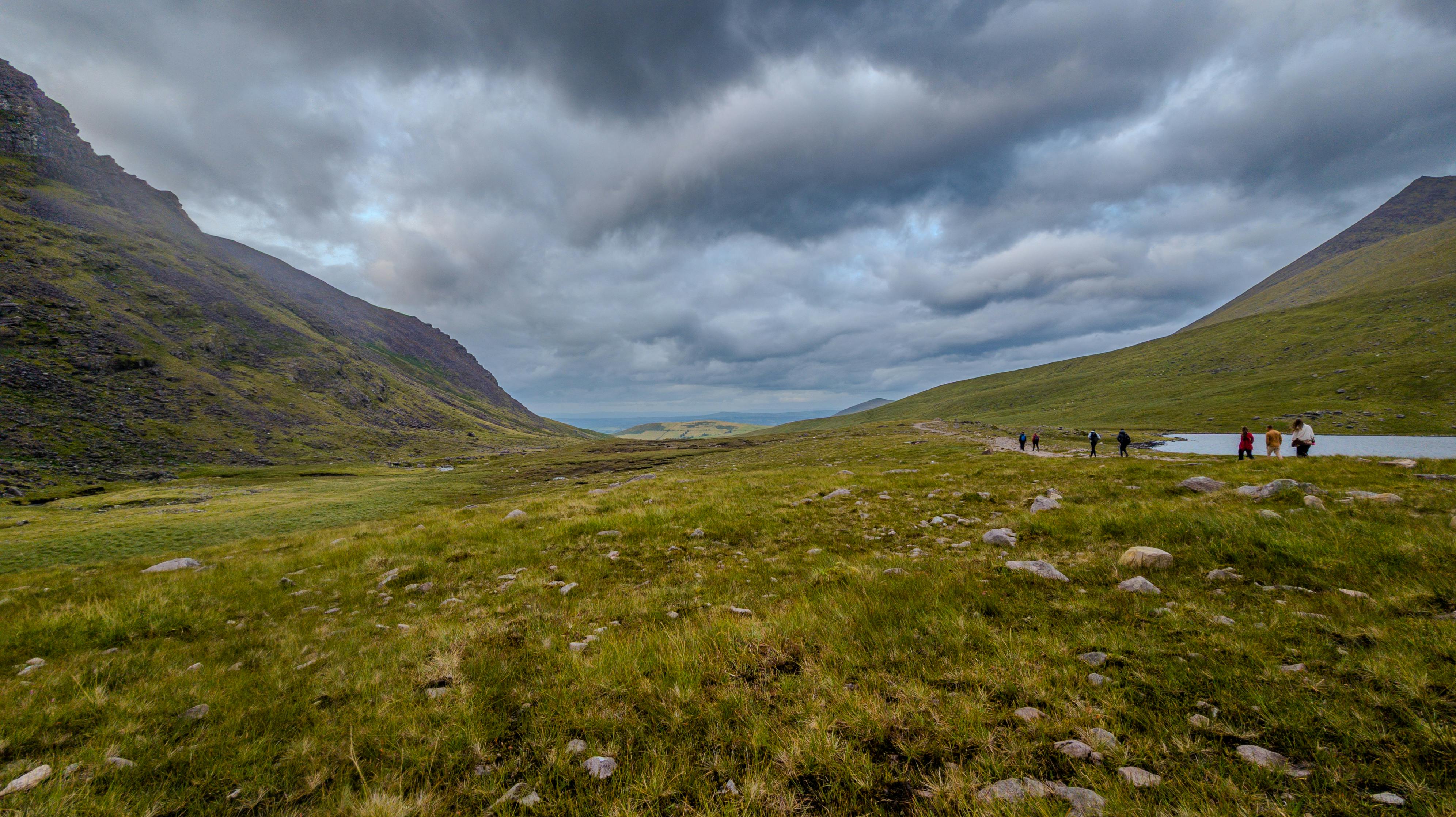 Scenic Landscape of Irish Highlands with Clouds · Free Stock Photo