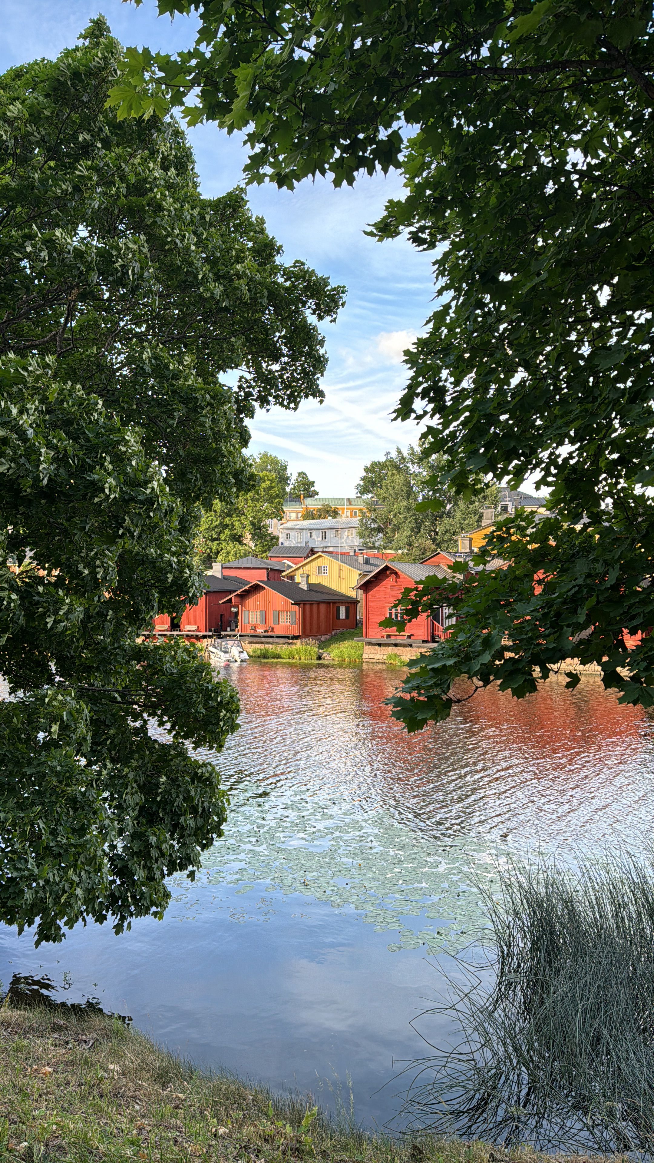 Charming Nordic Red Cottages in Porvoo, Finland · Free Stock Photo