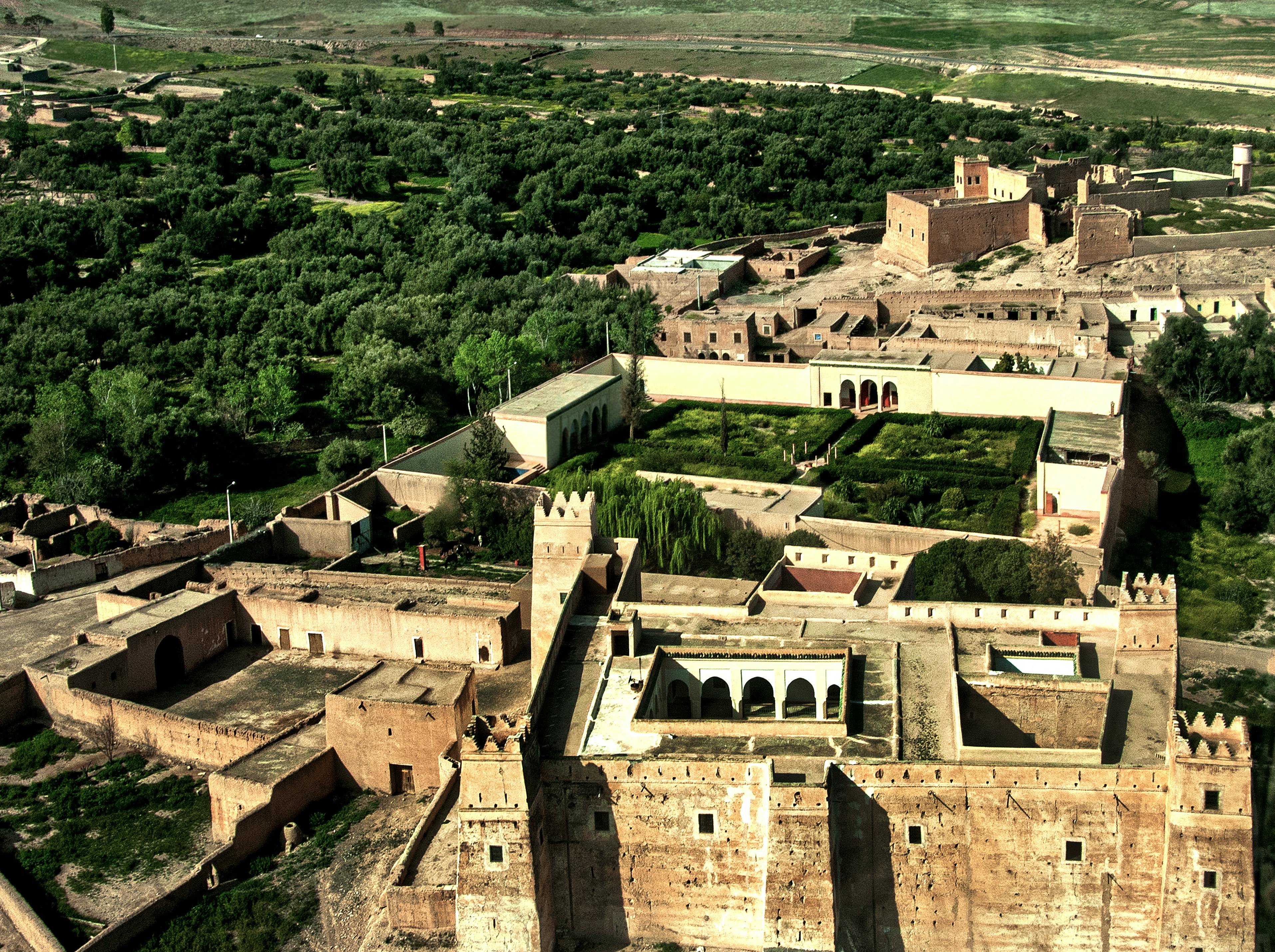 Aerial View of Historical Marrakech Architecture · Free Stock Photo