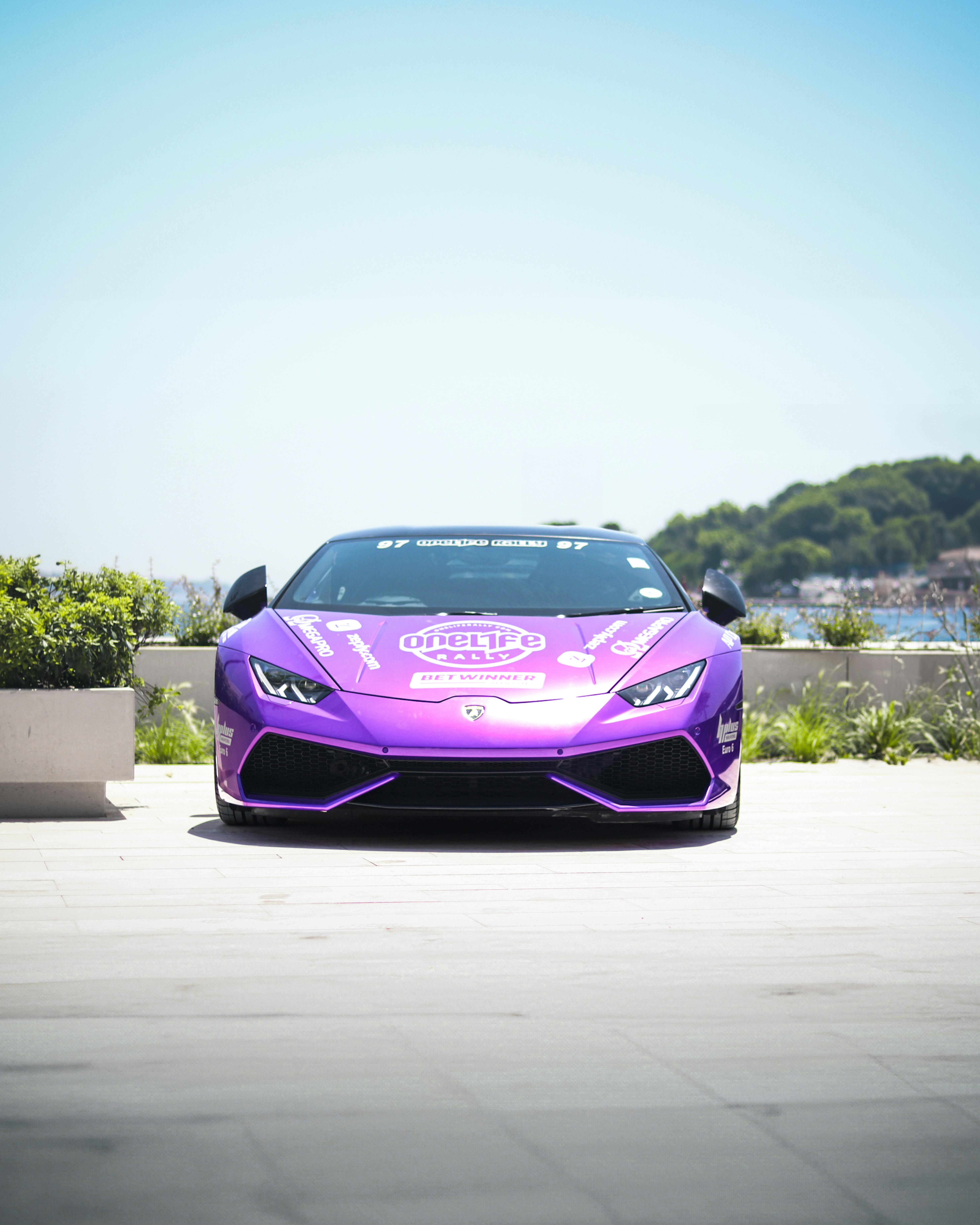 Lamborghini Huracan with Custom Decals in Istanbul · Free Stock Photo