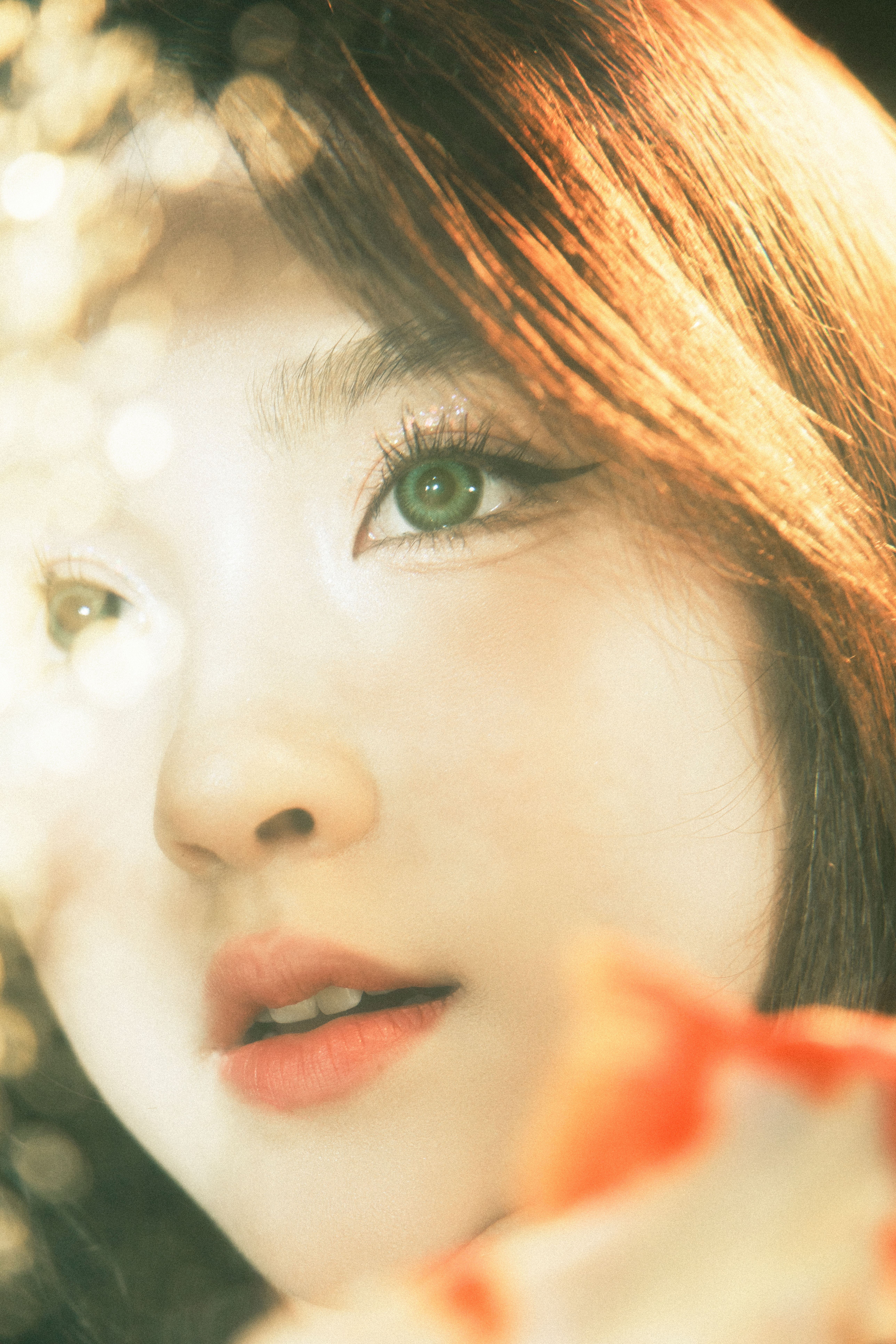 Ethereal Portrait of a Young Woman with Artistic Flair · Free Stock Photo