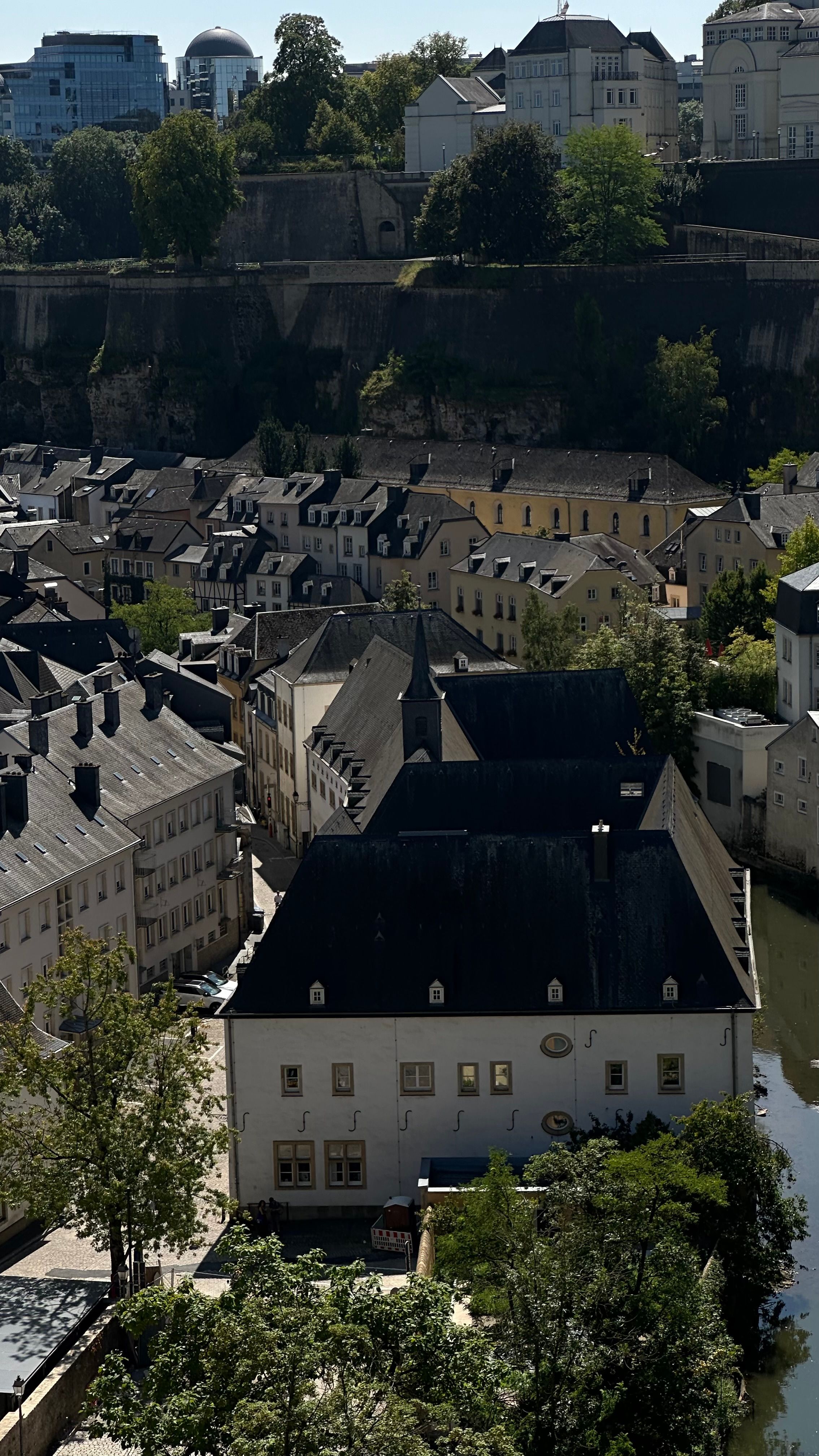 Aerial View of Luxembourg City's Historic Architecture · Free Stock Photo