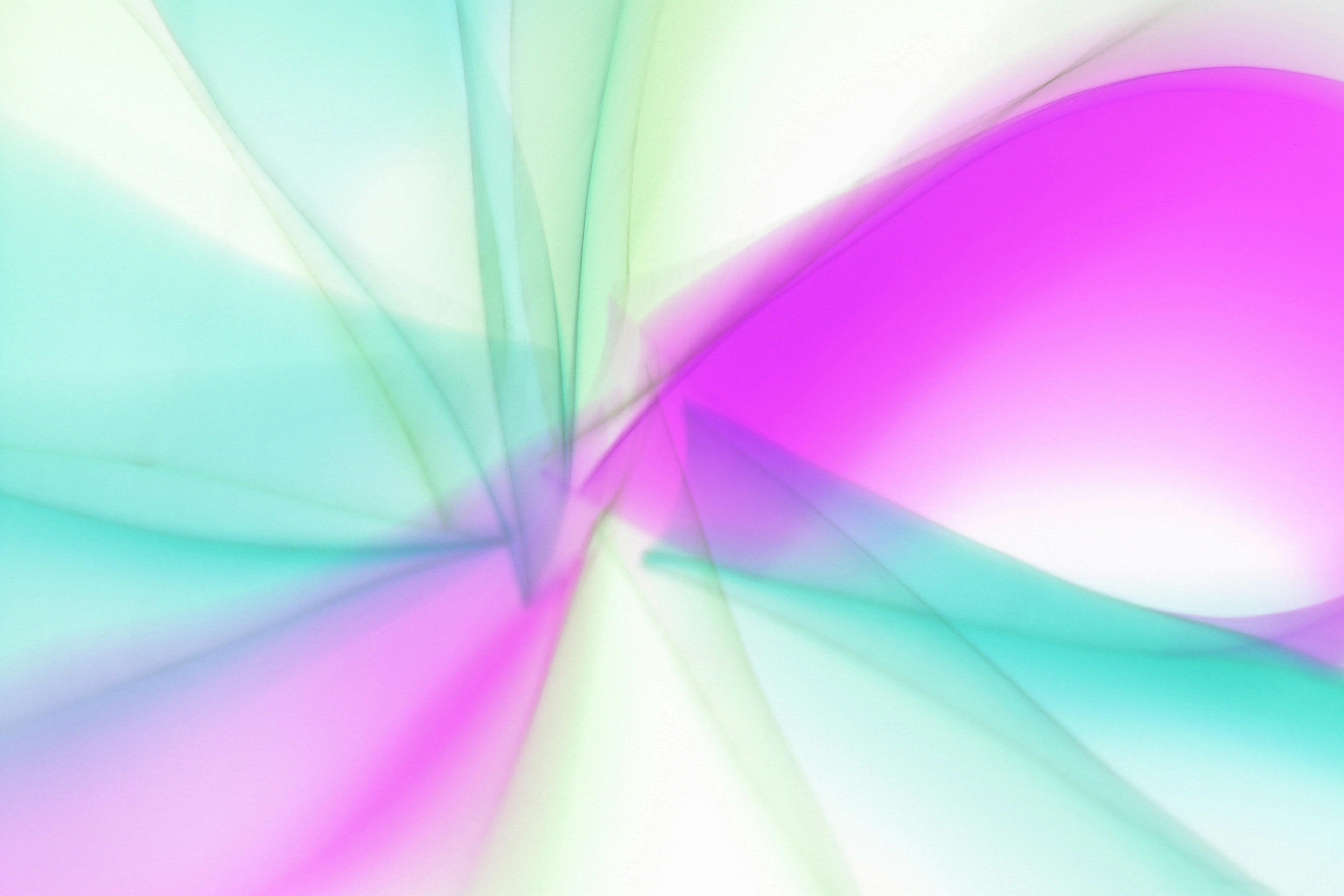 Colorful Abstract Light Art with Soft Hues · Free Stock Photo