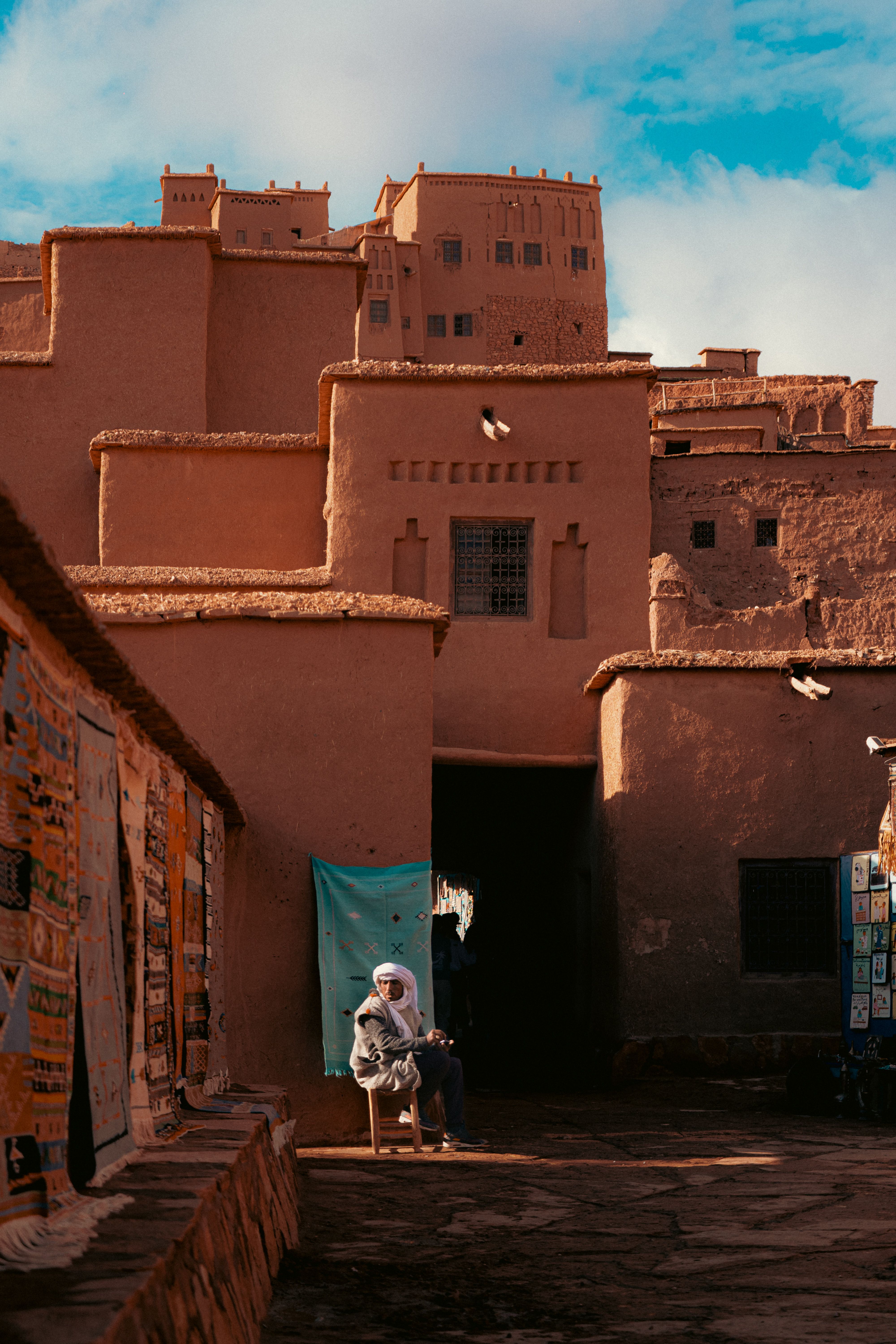 Traditional Moroccan Architecture in Sunlight · Free Stock Photo