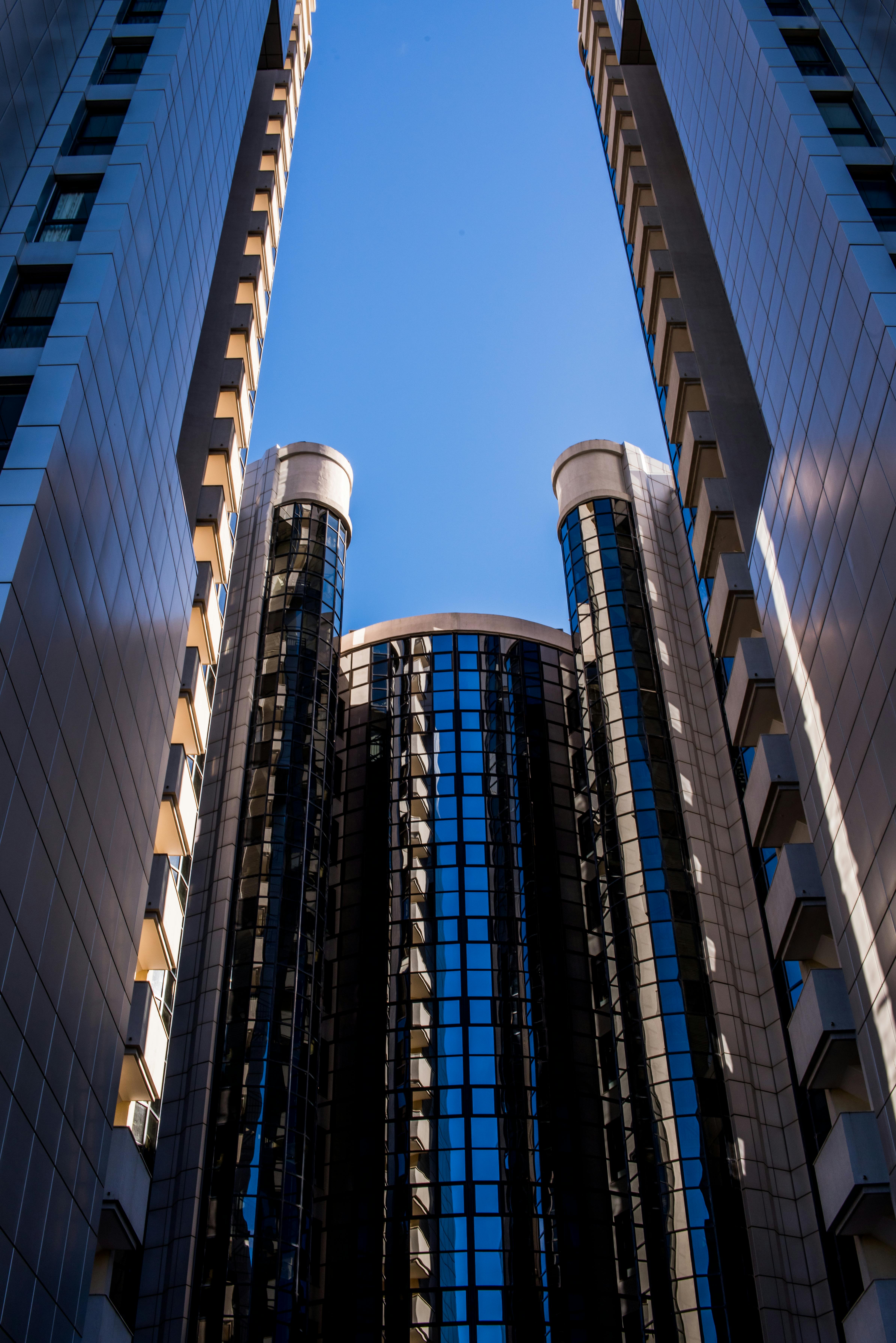 Modern Urban Skyscraper Architecture Design · Free Stock Photo