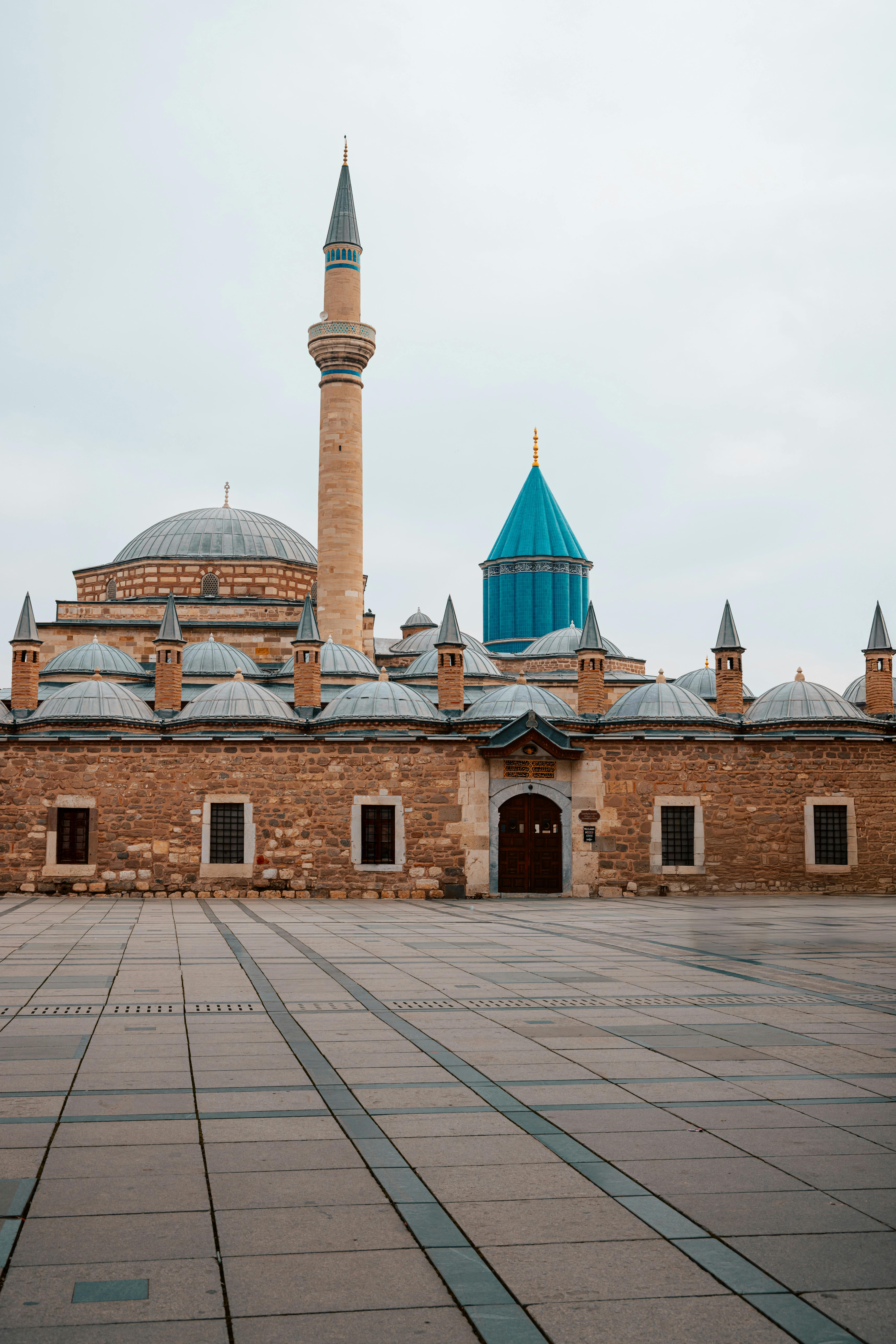 Mevlana Museum Exterior in Konya, Turkey · Free Stock Photo