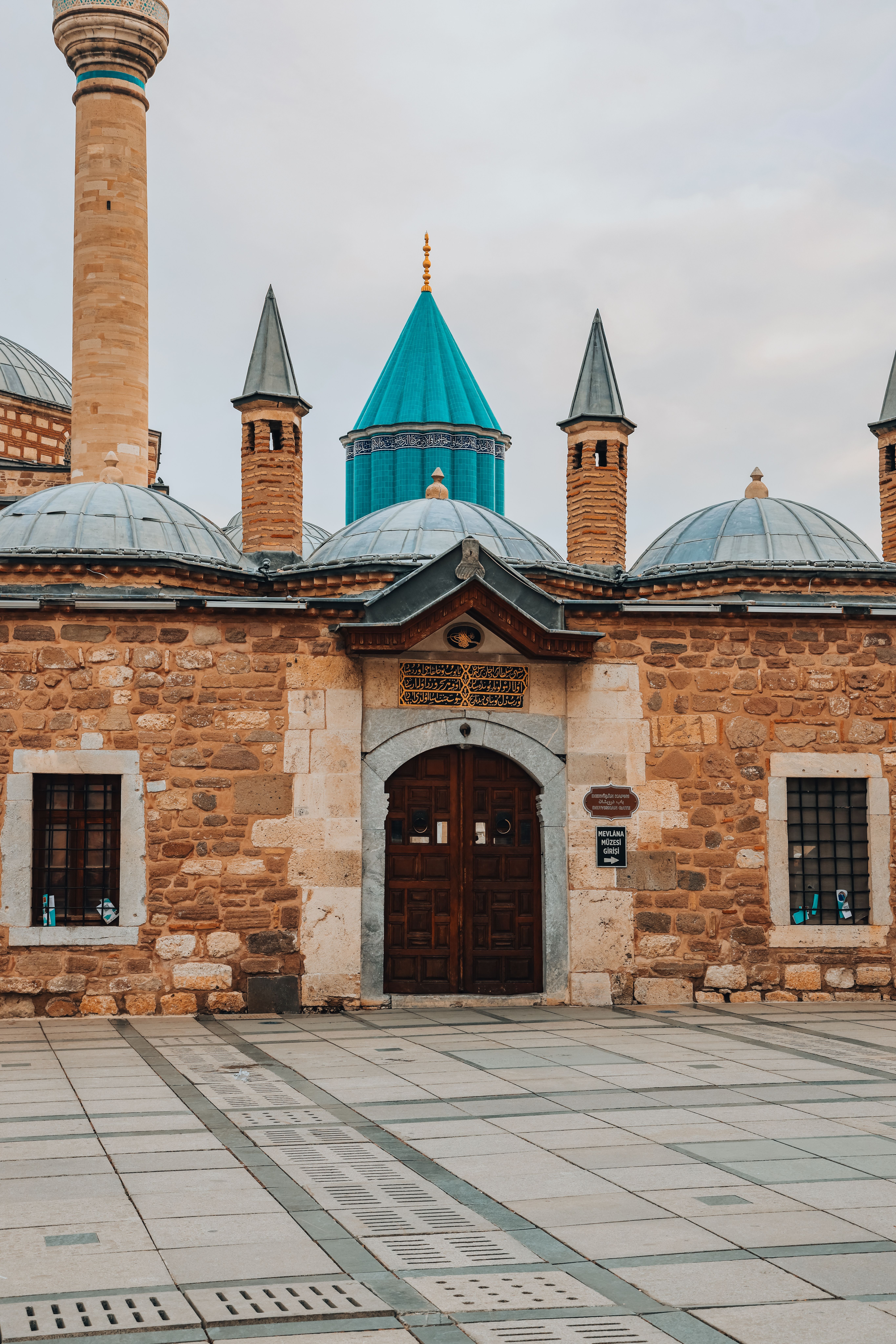 Mevlana Museum's Iconic Architecture Exterior · Free Stock Photo