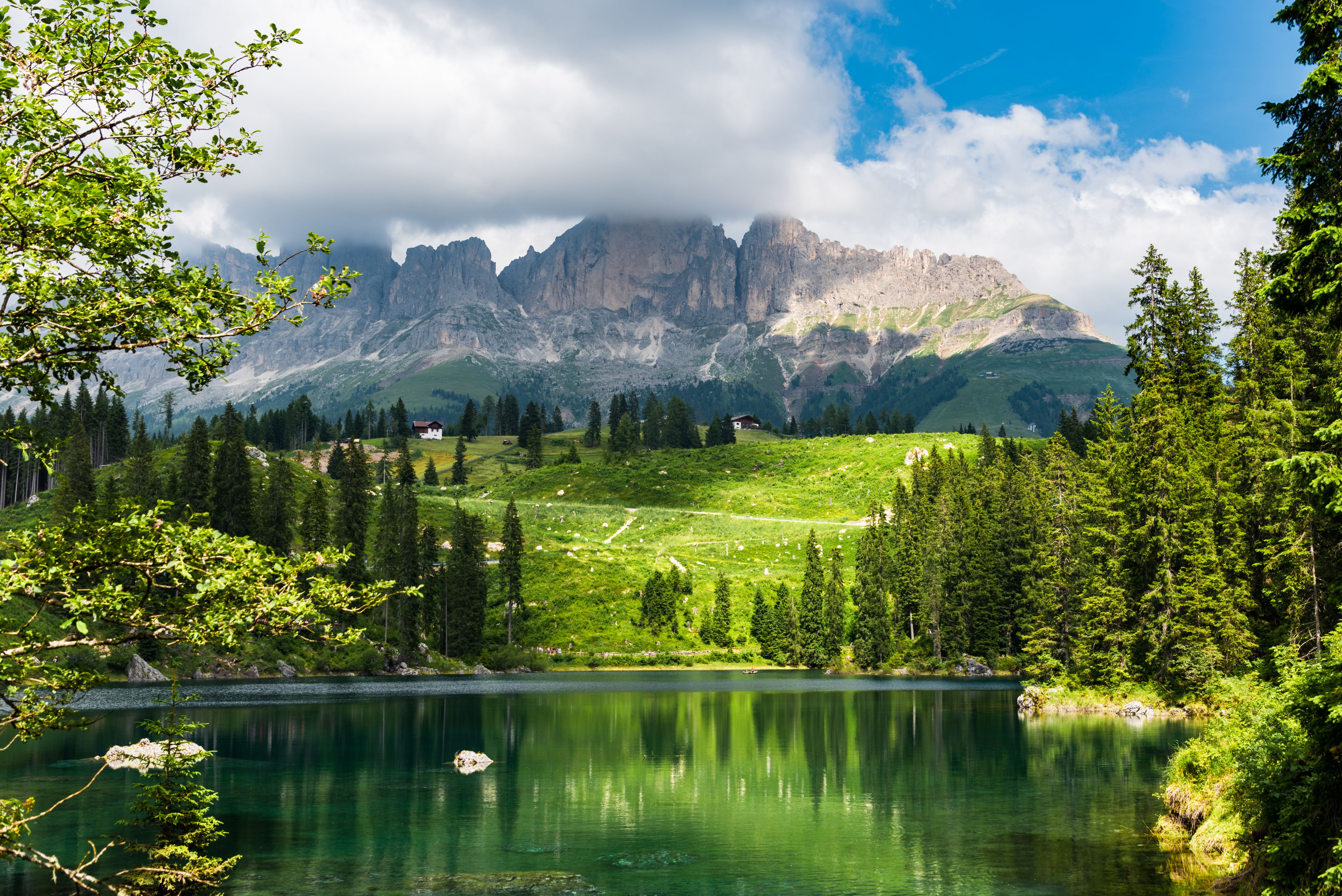 Breathtaking Dolomites Lake Scenery in Italy · Free Stock Photo