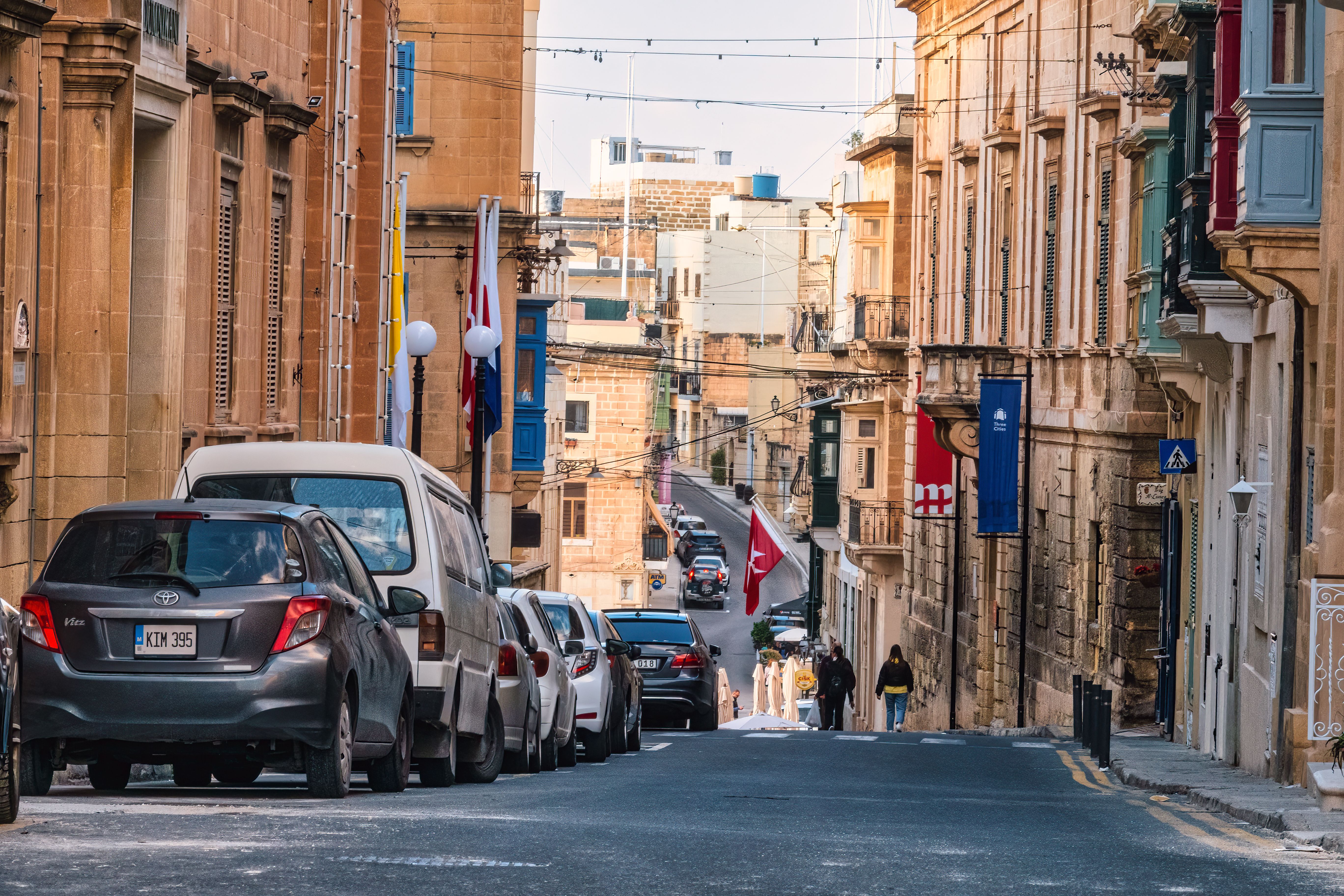 Charming Street View of Historic Malta · Free Stock Photo