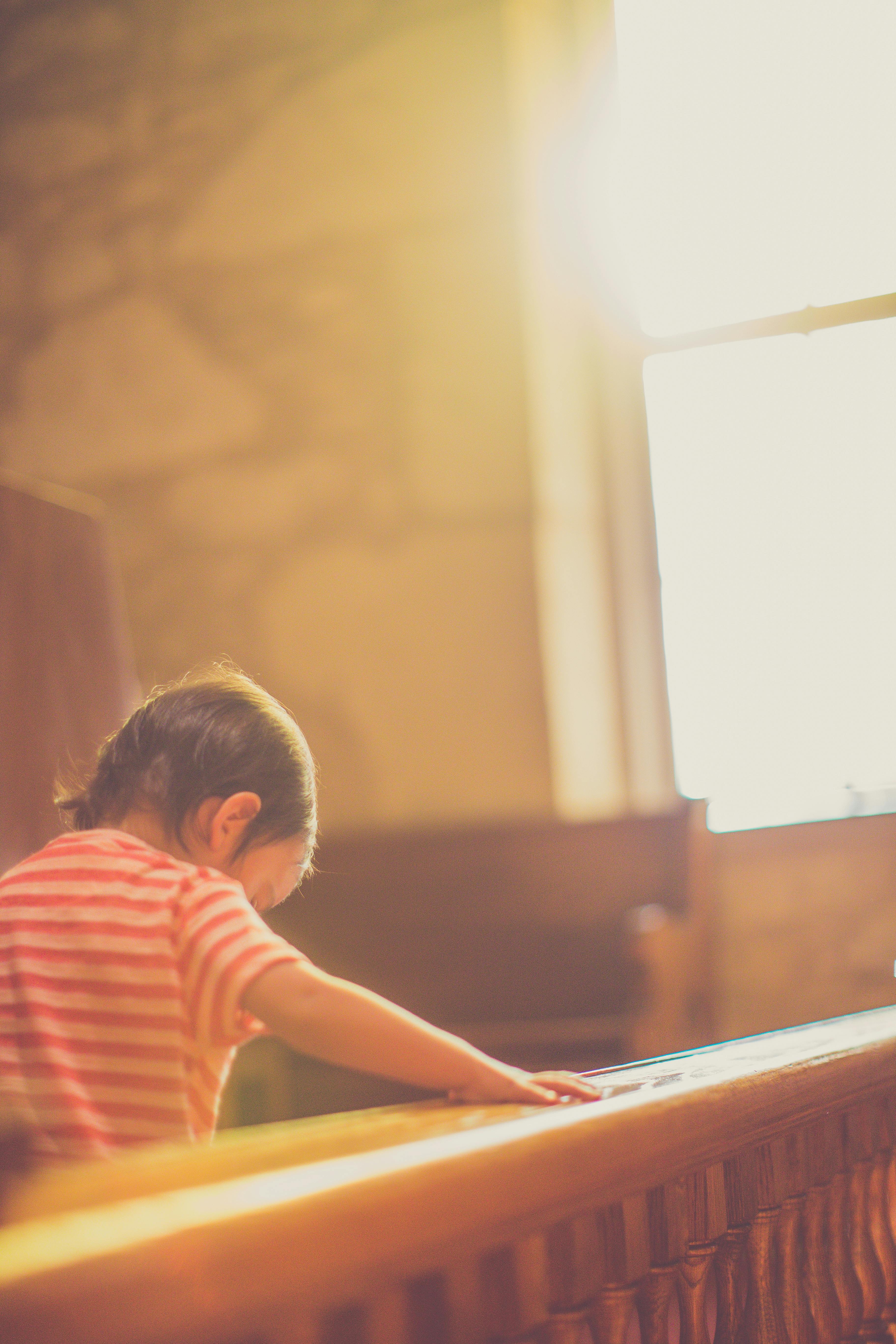 Child Near Window · Free Stock Photo