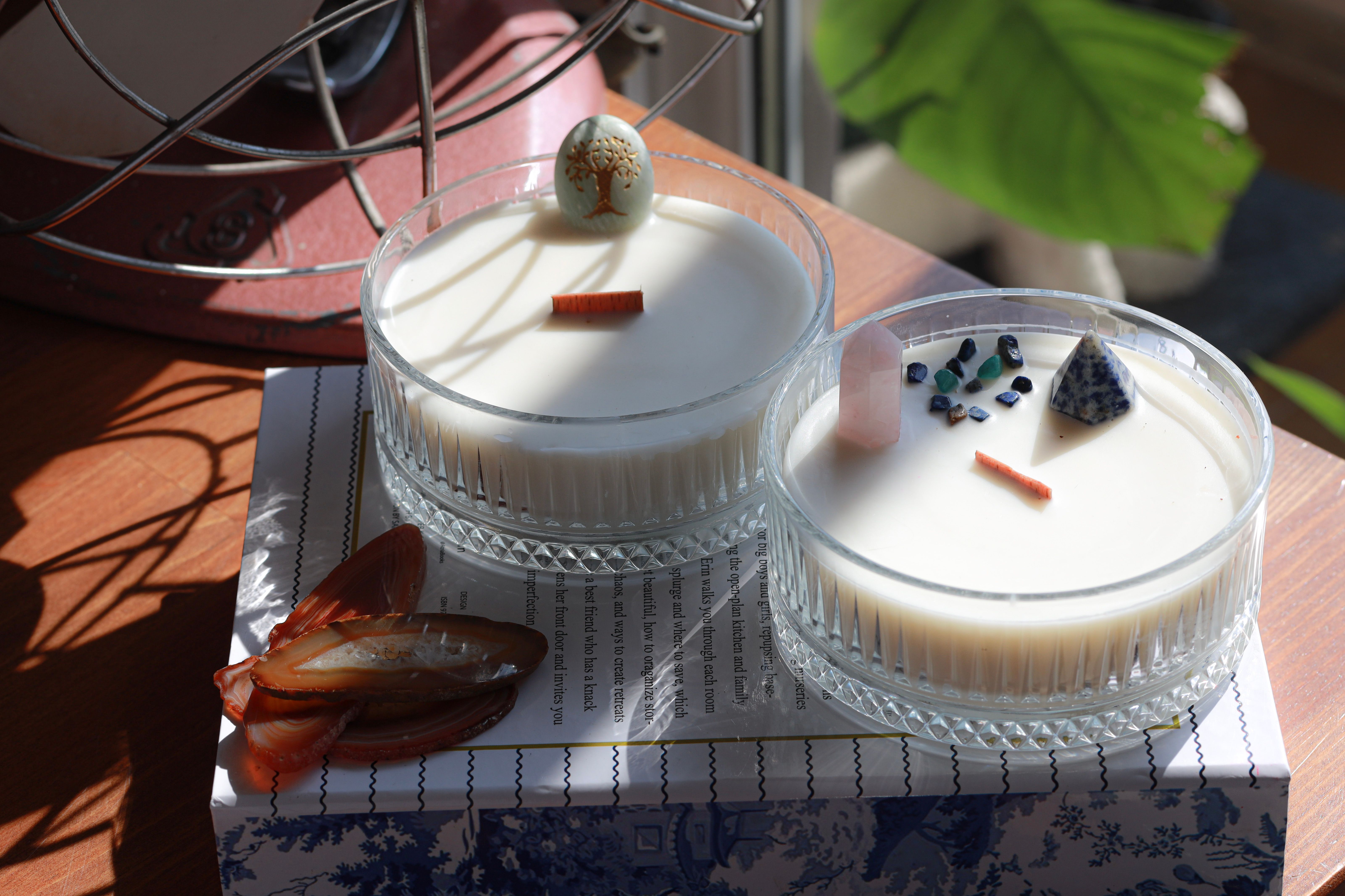 Elegant Homemade Candles with Artistic Designs · Free Stock Photo