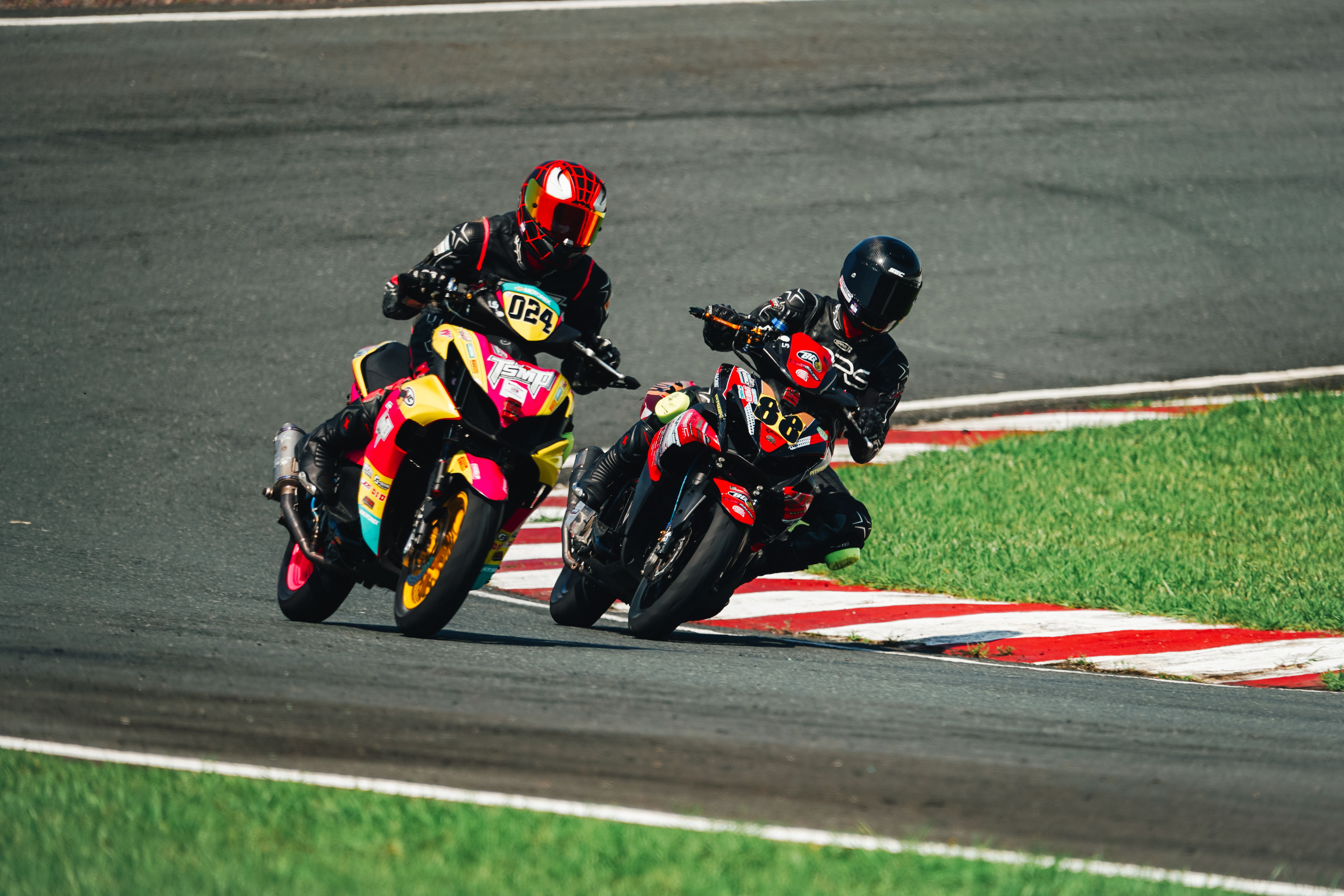 Exciting Motorcycle Race on Track in Philippines · Free Stock Photo