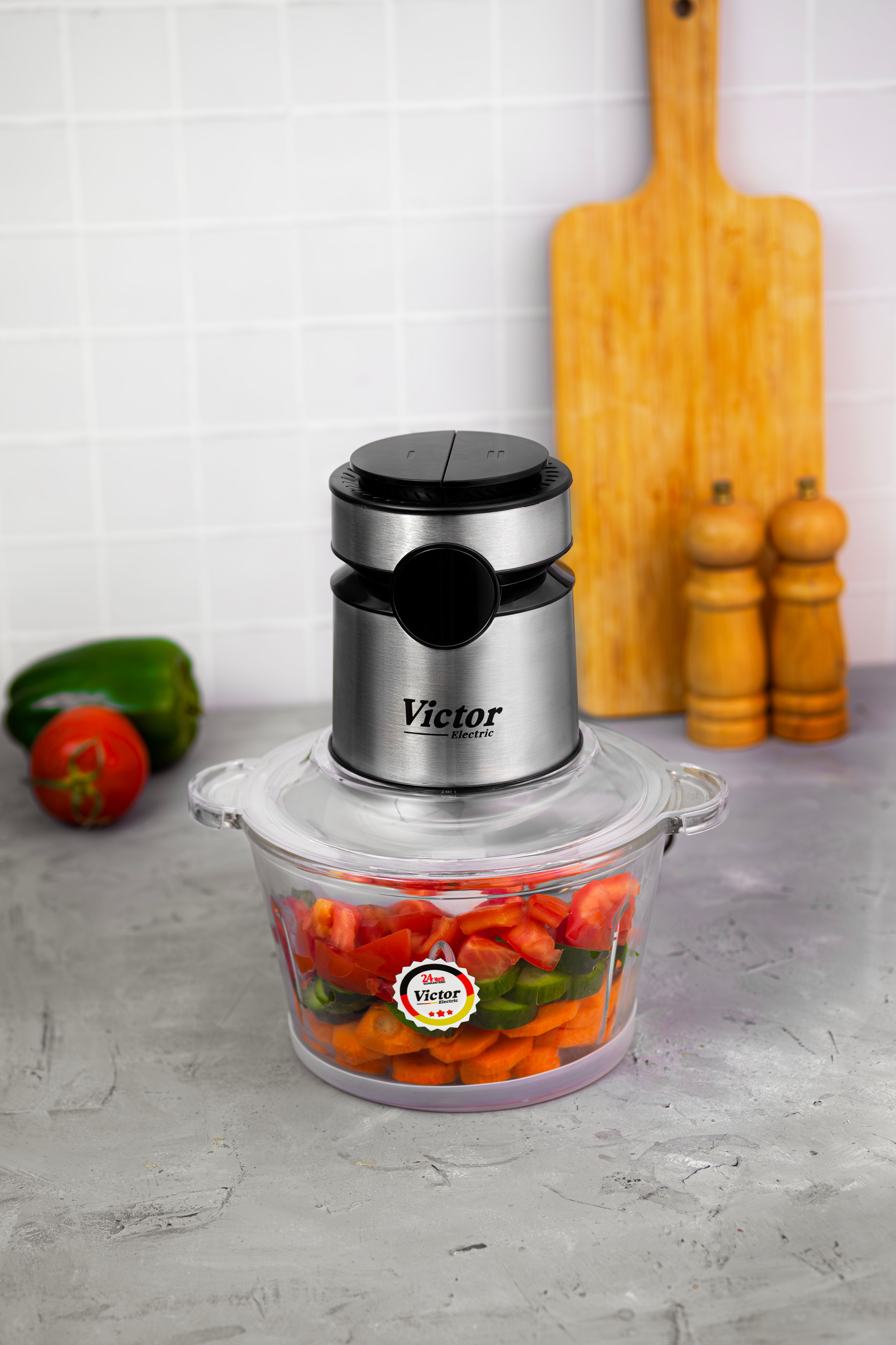 Sleek Electric Chopper in Modern Kitchen Setting · Free Stock Photo