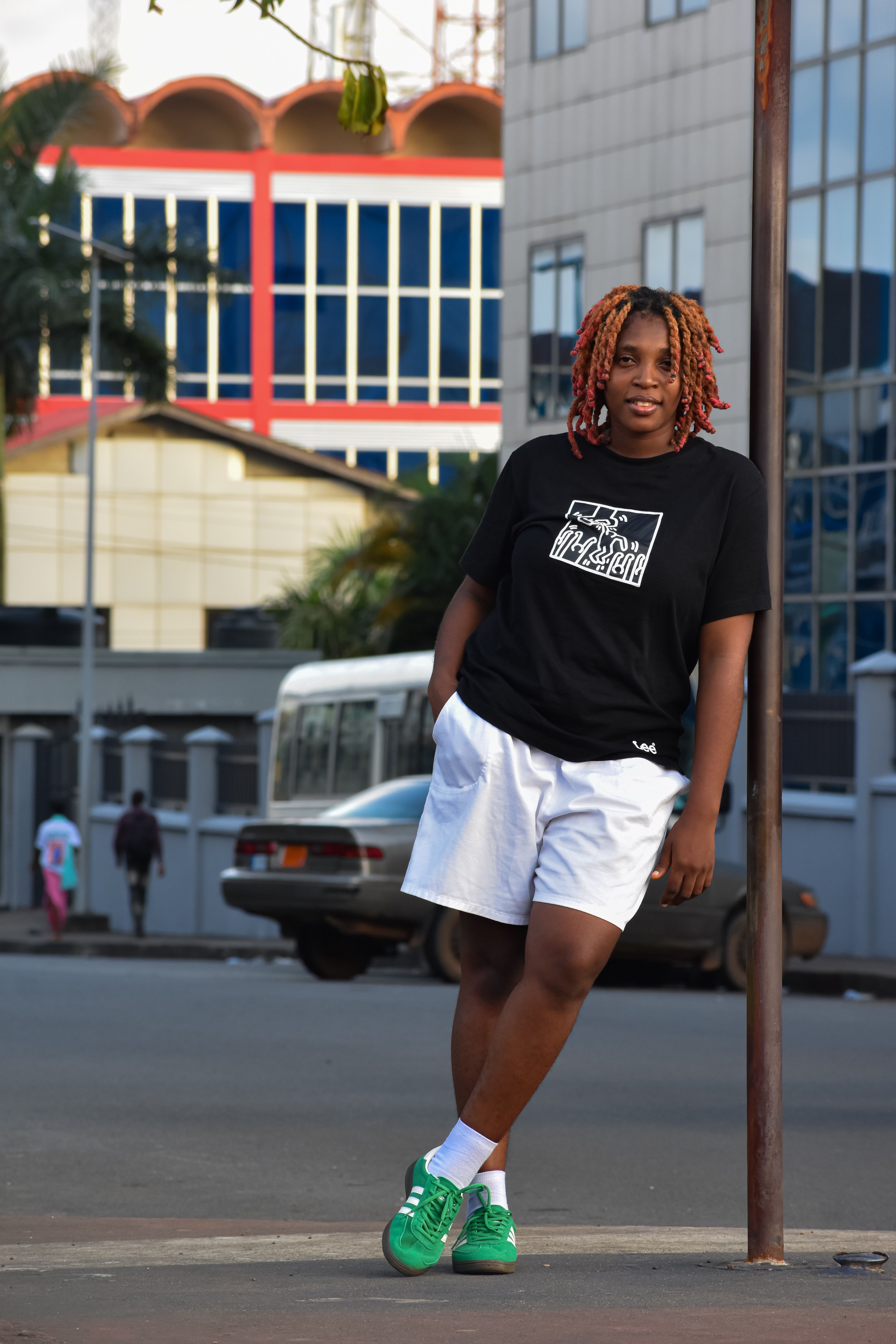 Casual Portrait in Urban Monrovia Scene · Free Stock Photo