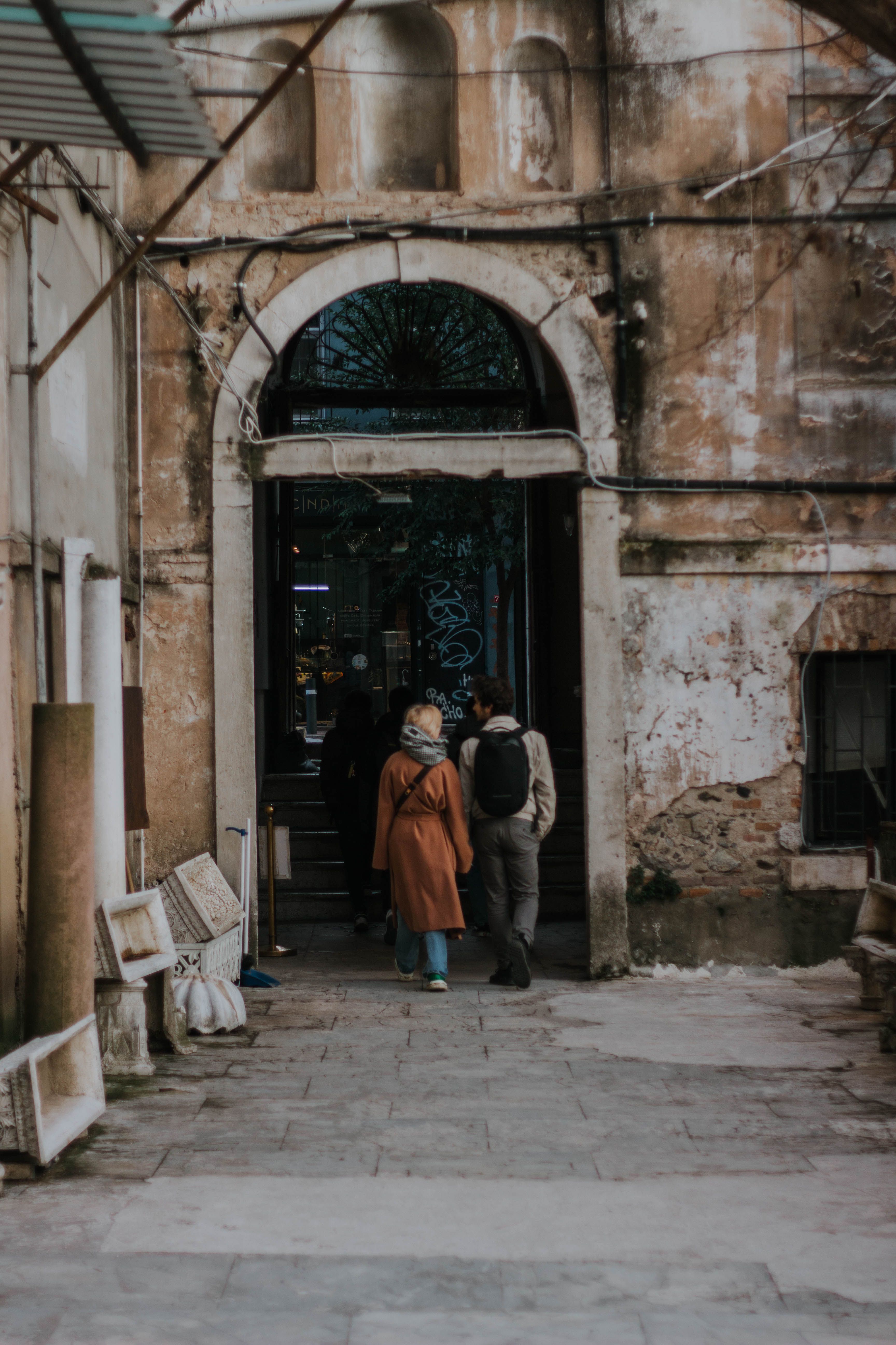 People Entering A Building Photos, Download The BEST Free People ...