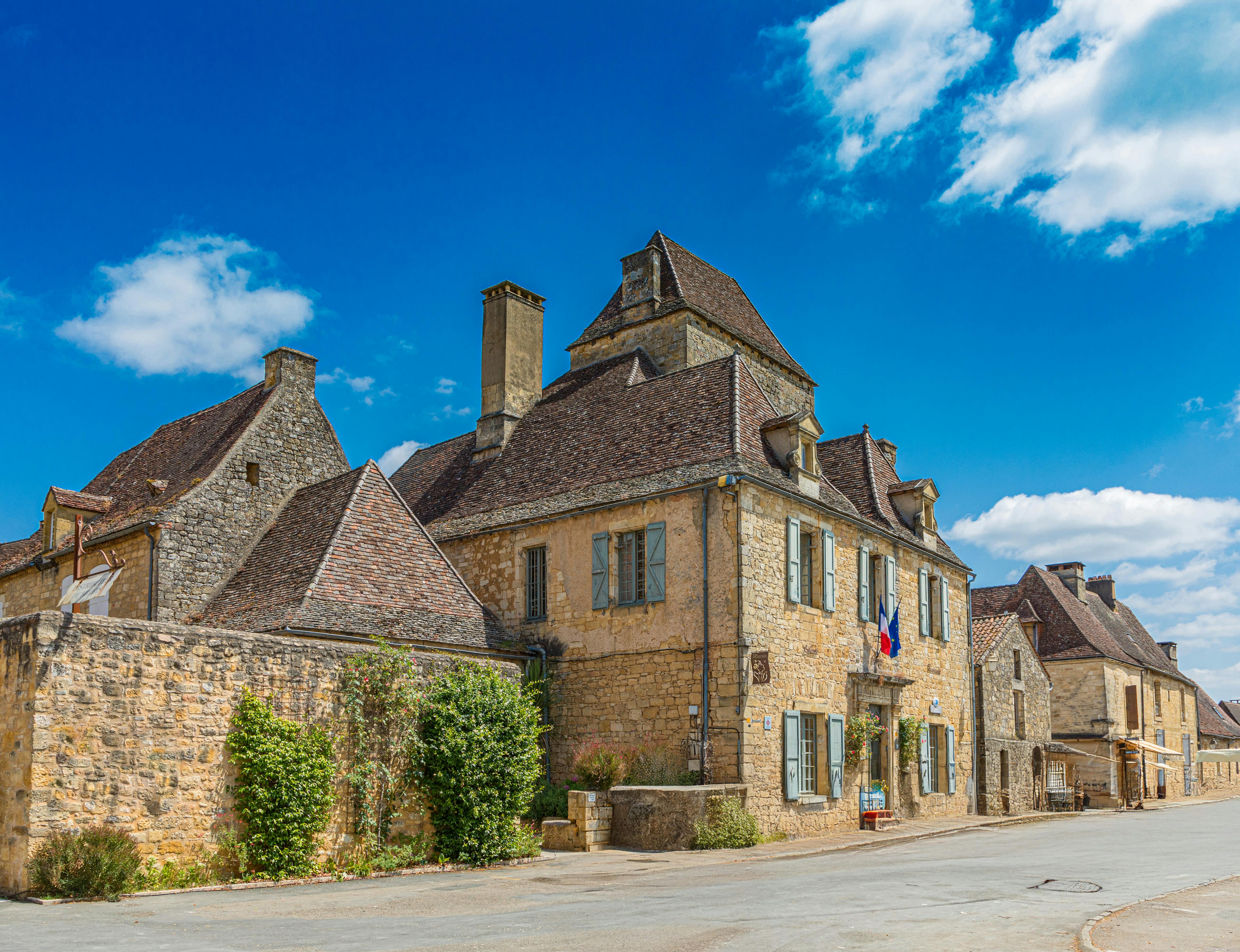 Rustic French Village with Stone Architecture · Free Stock Photo