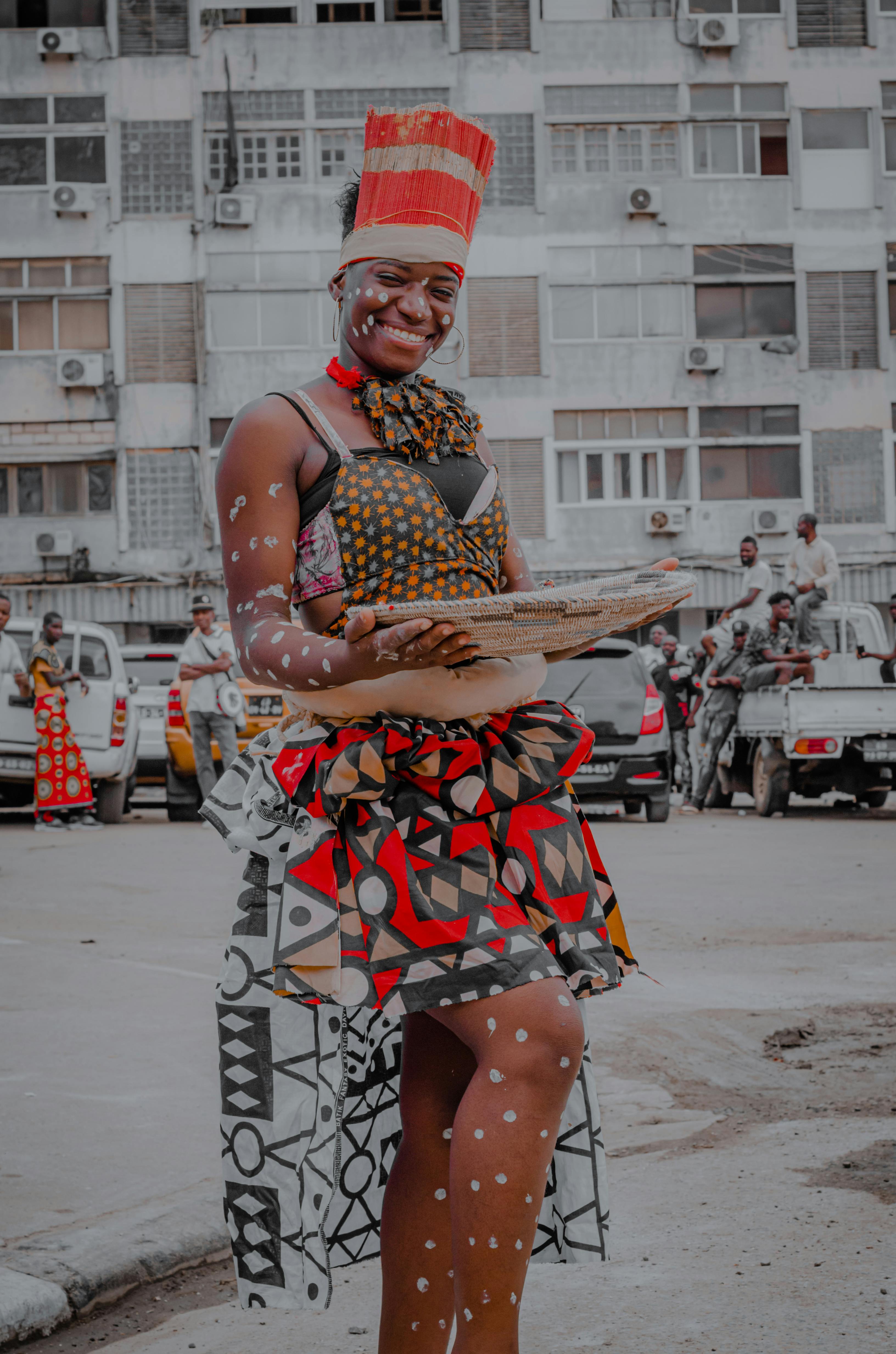 Traditional African Festival in Urban Setting · Free Stock Photo