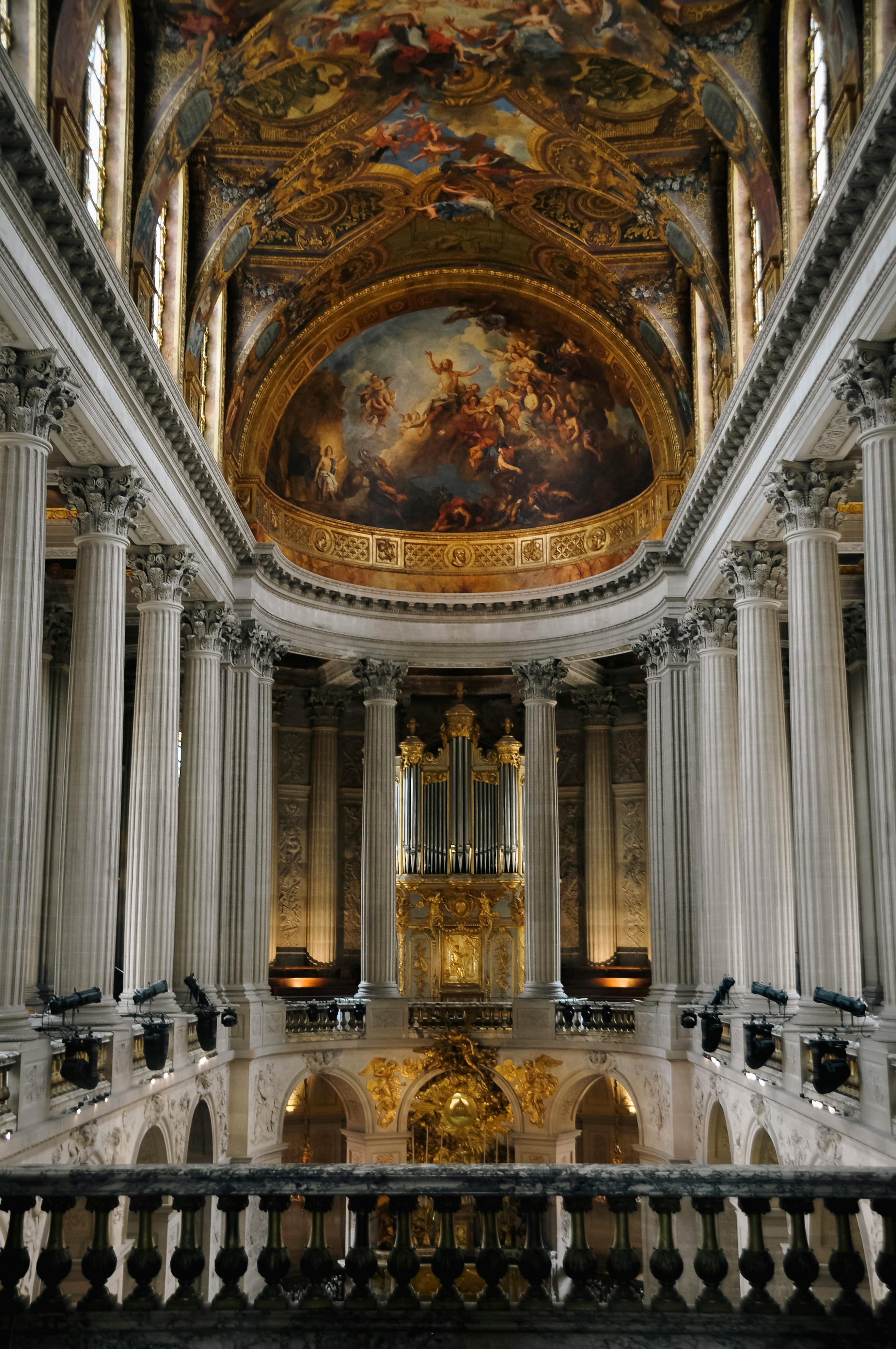 Interior Barroco De La Capilla De Versalles · Foto de stock gratuita