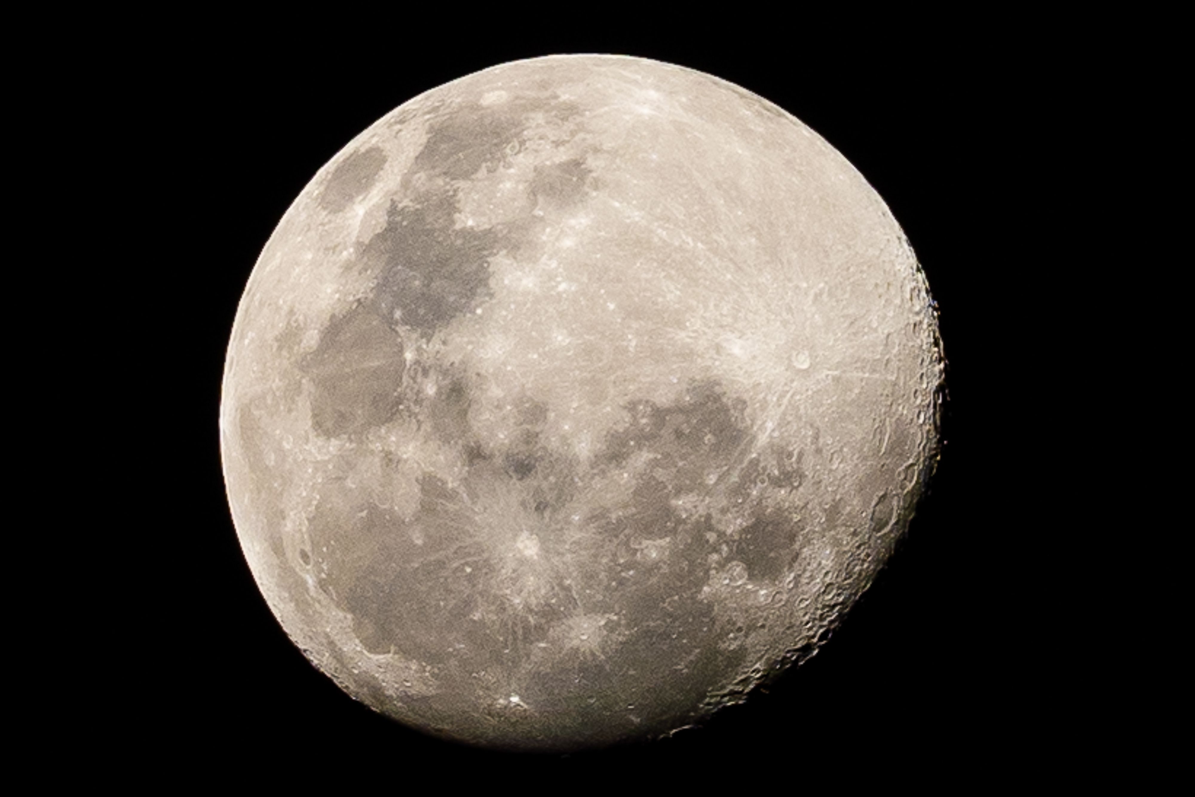 Grayscale Photo of the Moon · Free Stock Photo