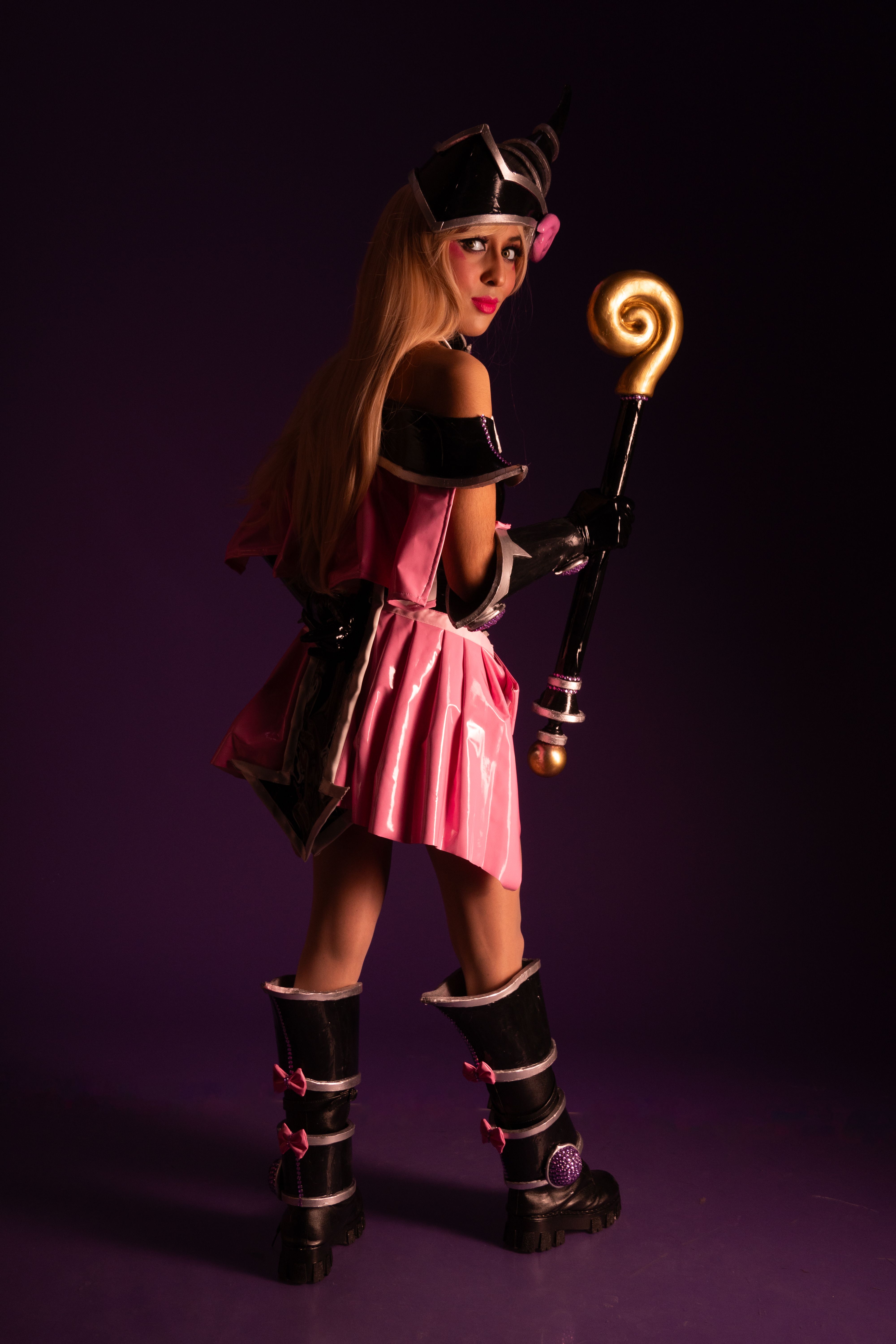 Vibrant Cosplay Character with Staff in Mexico City · Free Stock Photo