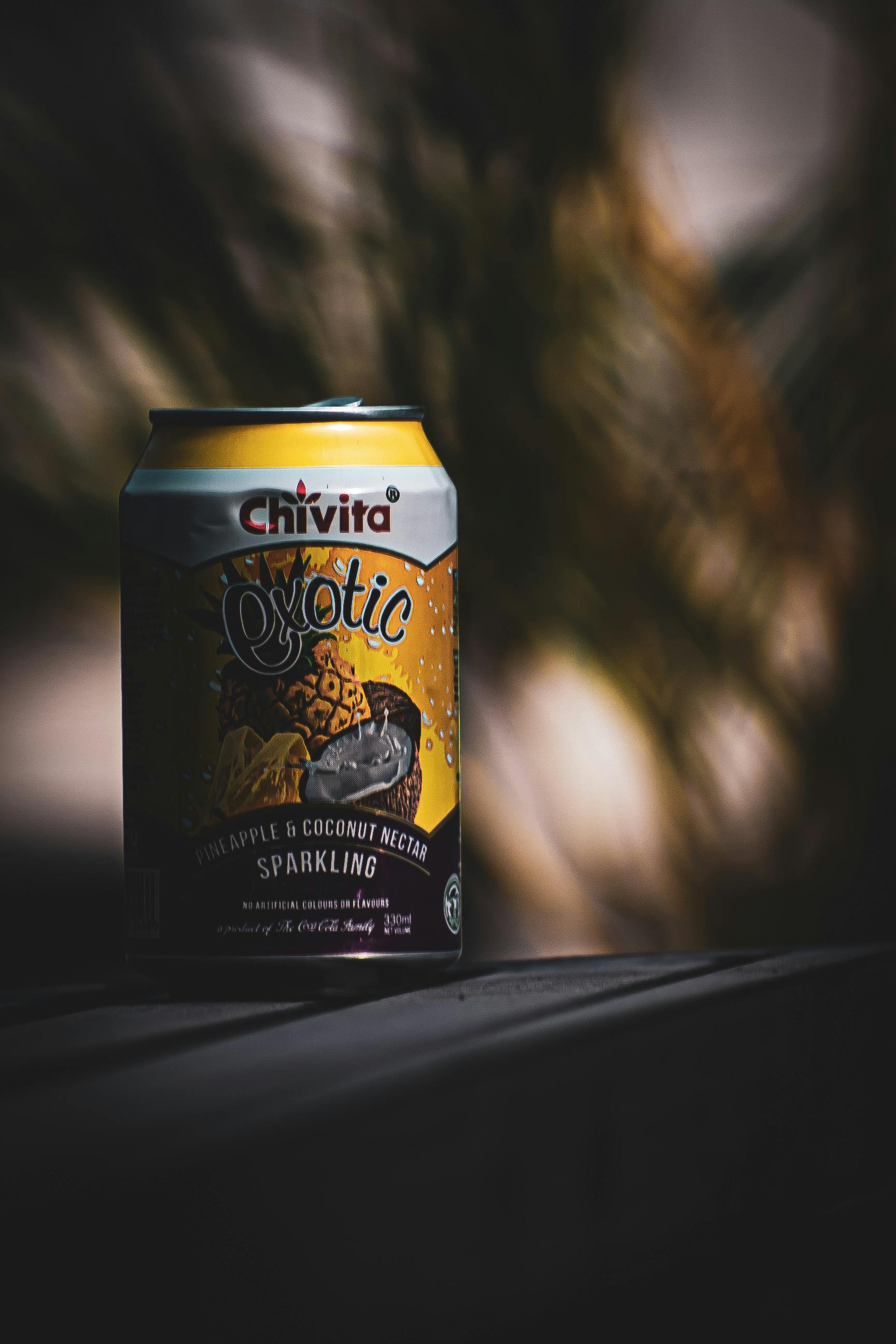 Chivita Exotic Pineapple Coconut Nectar Can · Free Stock Photo