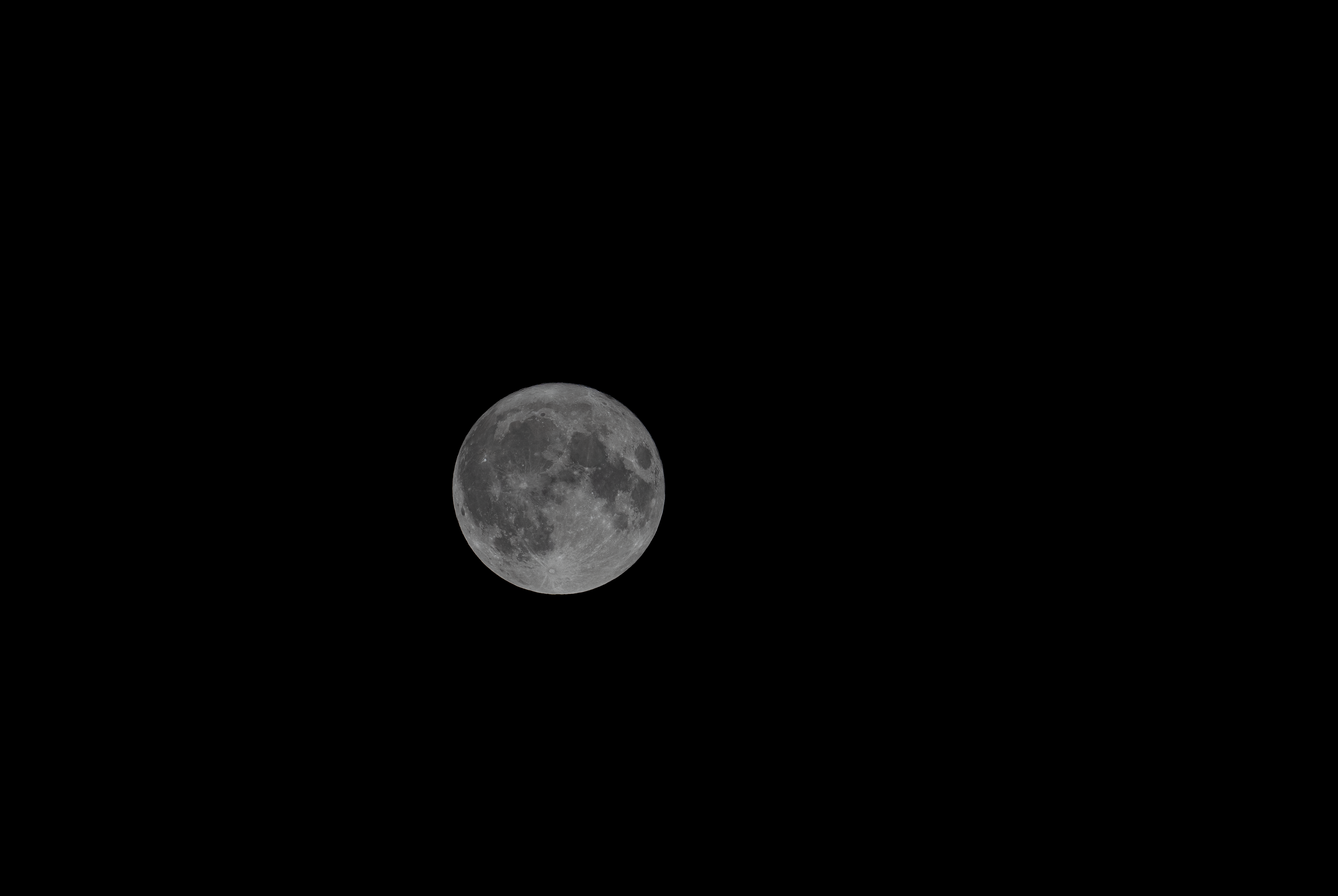 Bright Full Moon in the Night Sky Over Israel · Free Stock Photo