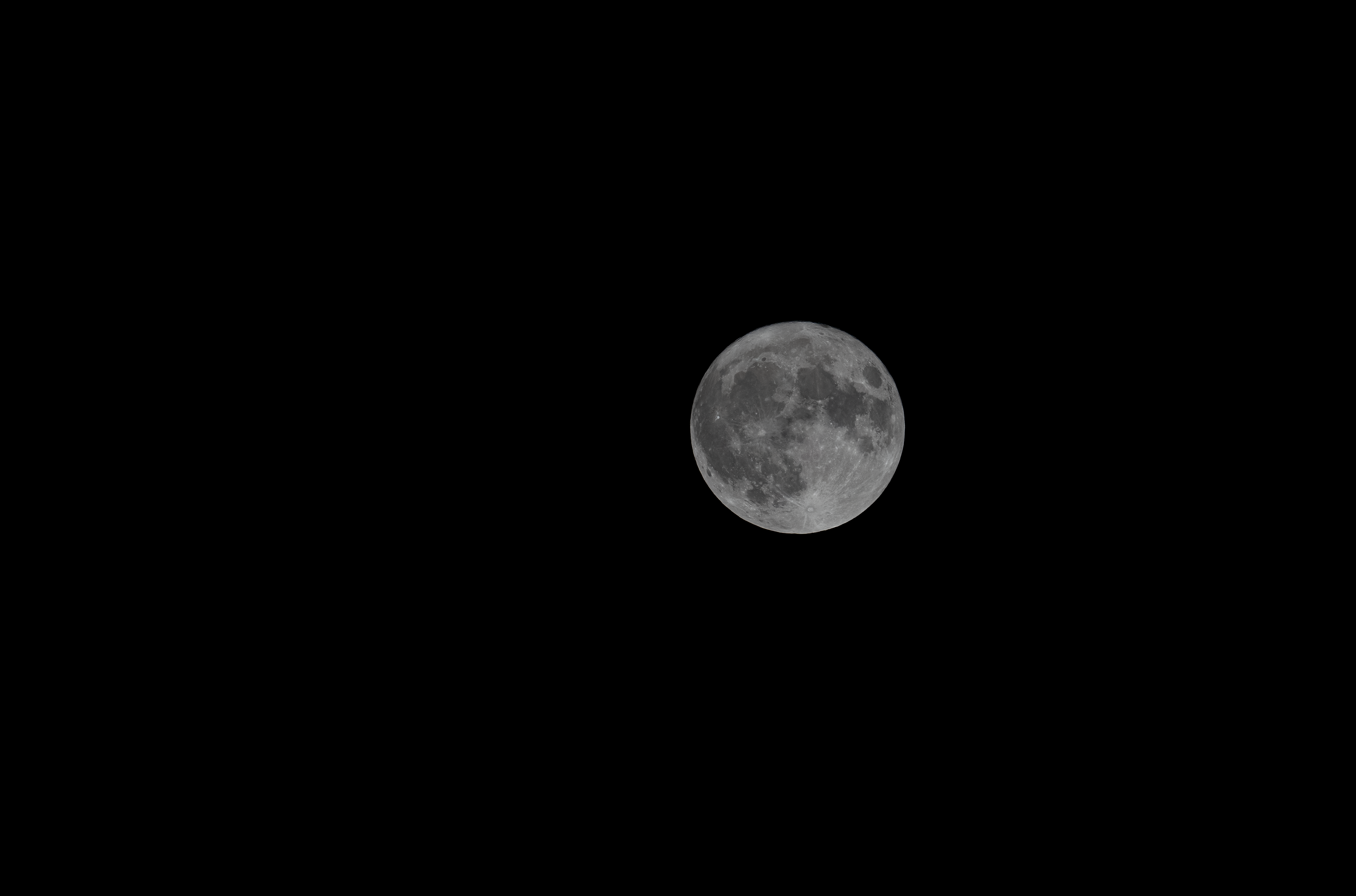 Bright Full Moon in Night Sky Over Israel · Free Stock Photo