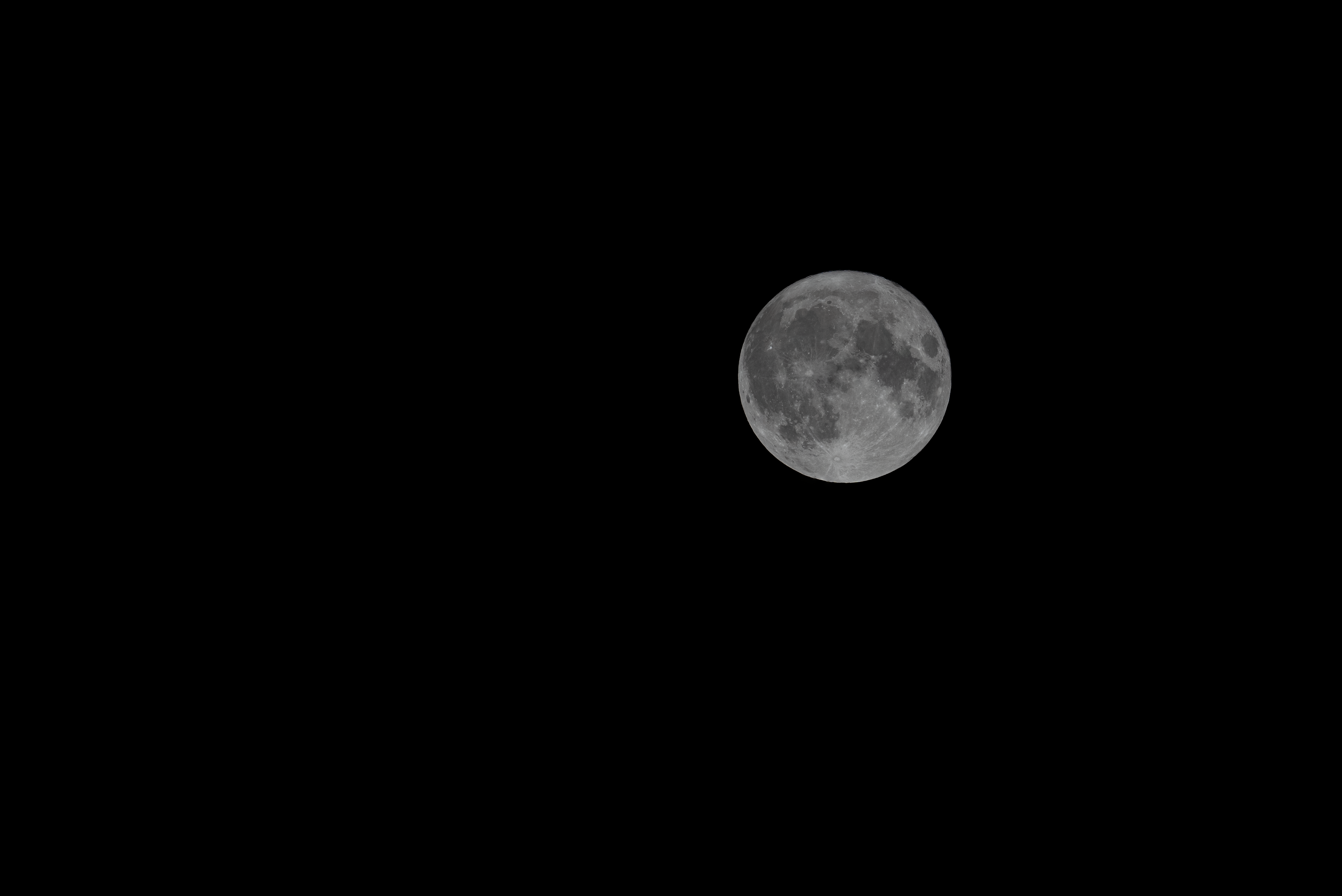 Bright Full Moon in Night Sky Over Israel · Free Stock Photo