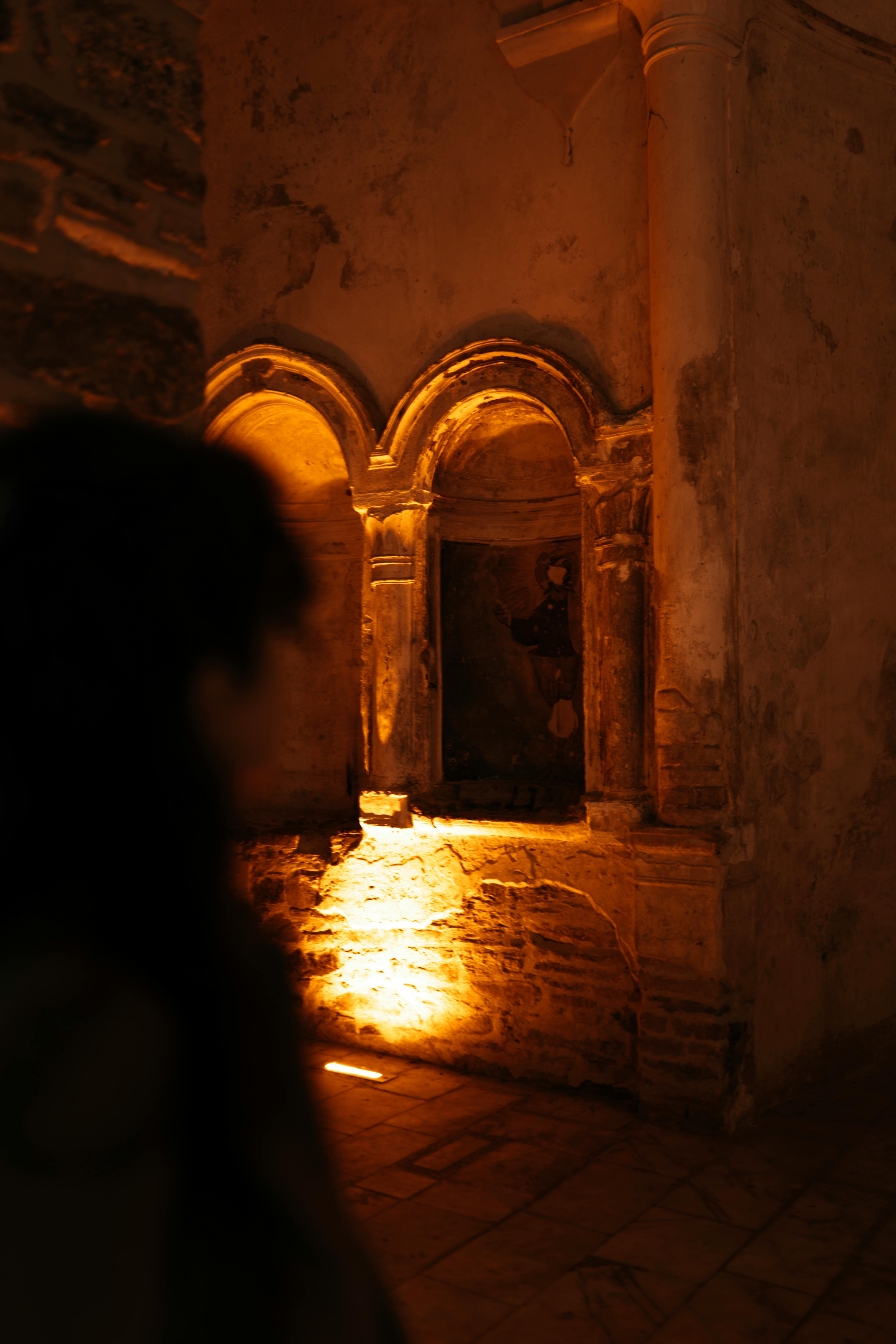 Dark Empty Room of Saint Augustin Monastery in Acolman · Free Stock Photo