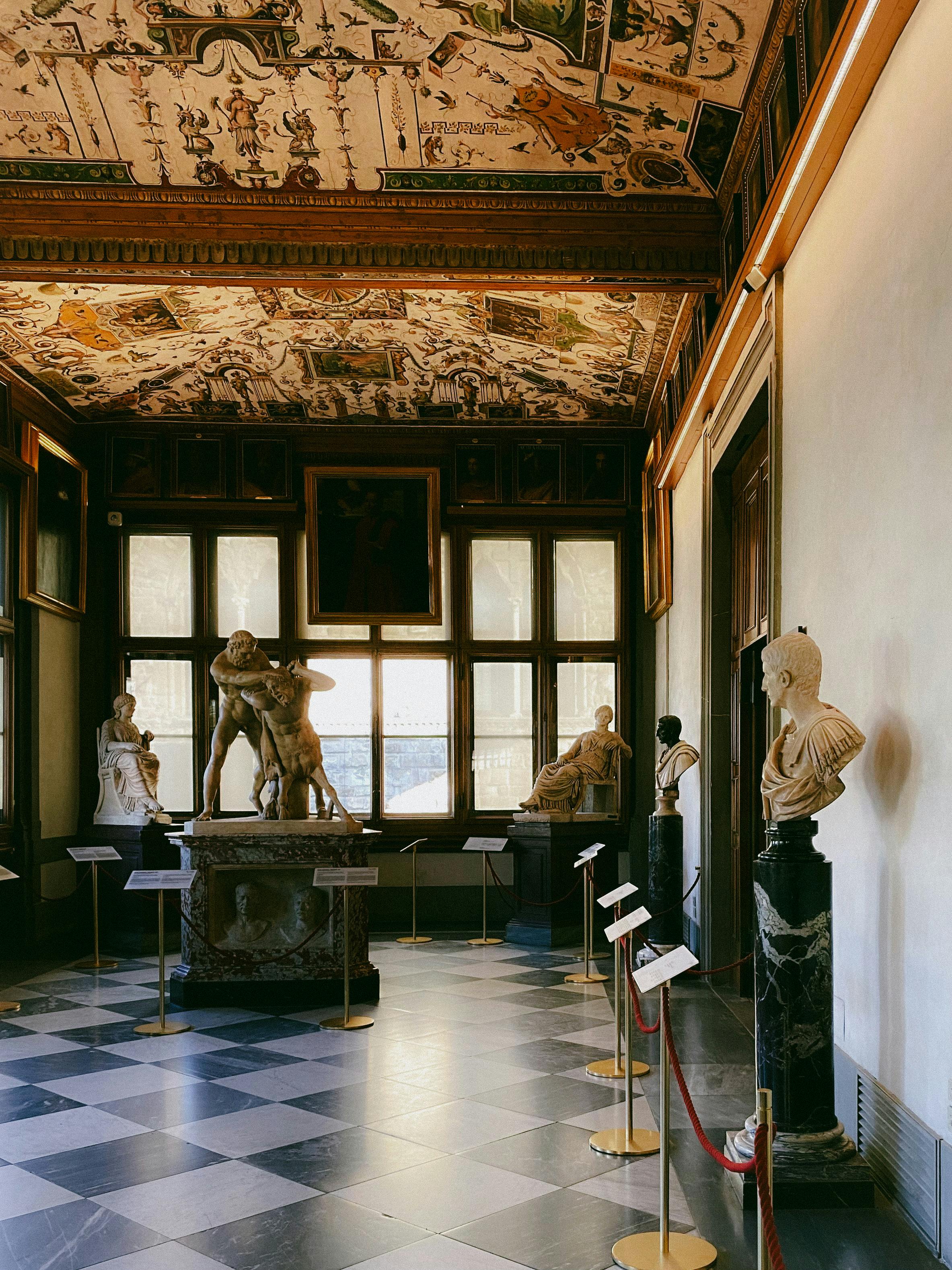 Renaissance Sculptures in Florence Art Museum · Free Stock Photo