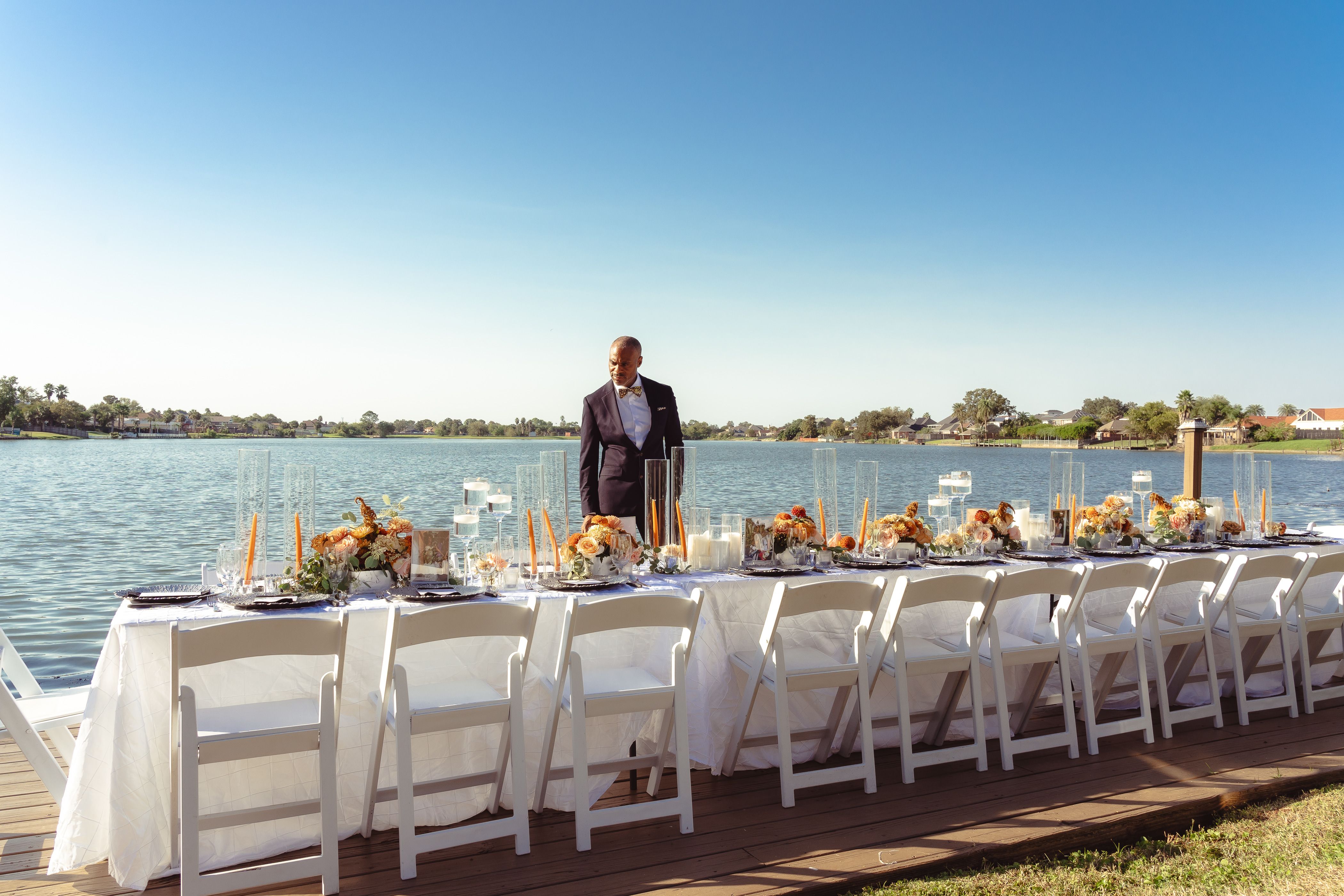 Outdoor lake wedding 60 photos - Astyledwedding.com