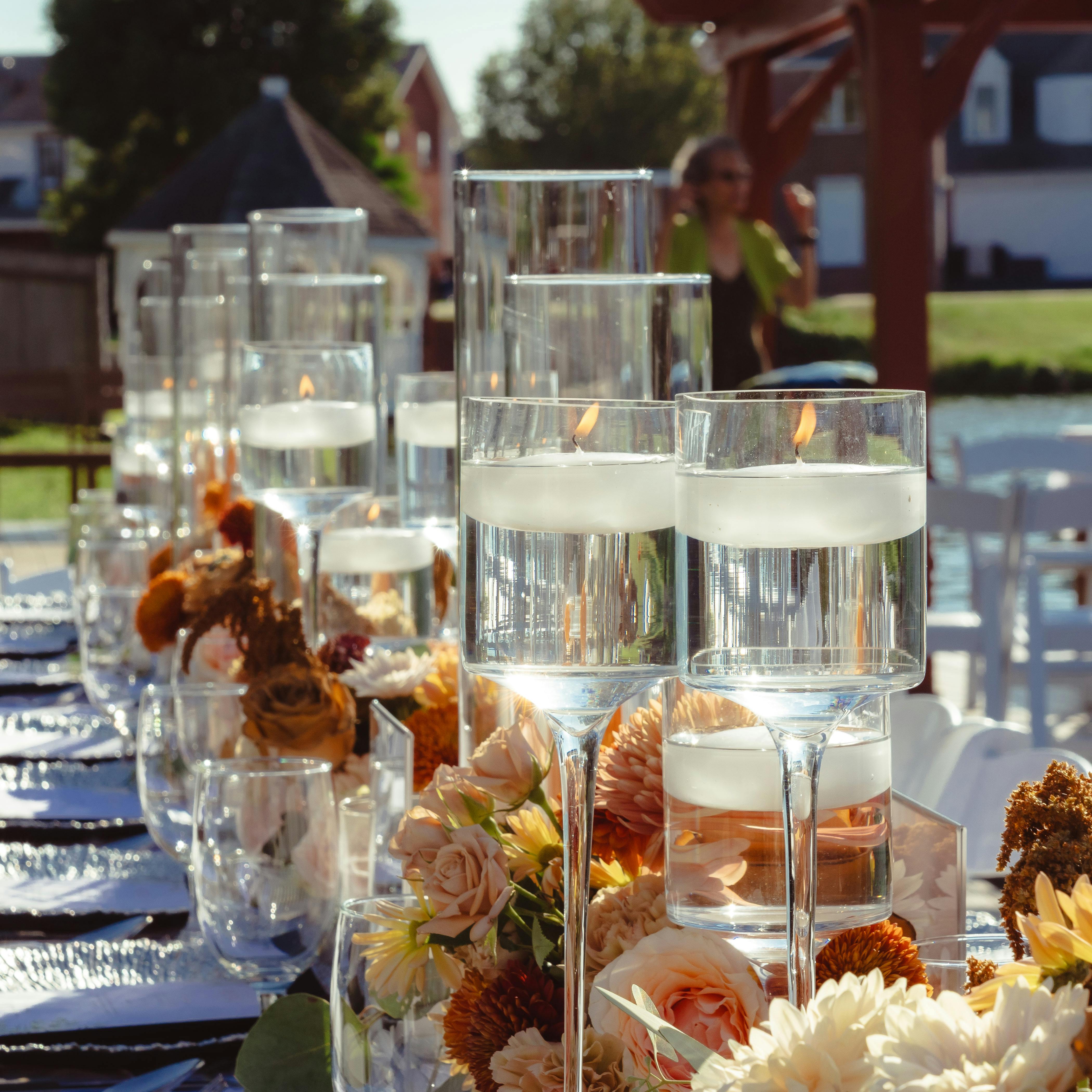 Elegant Outdoor Wedding Table Setting in New Orleans · Free Stock Photo