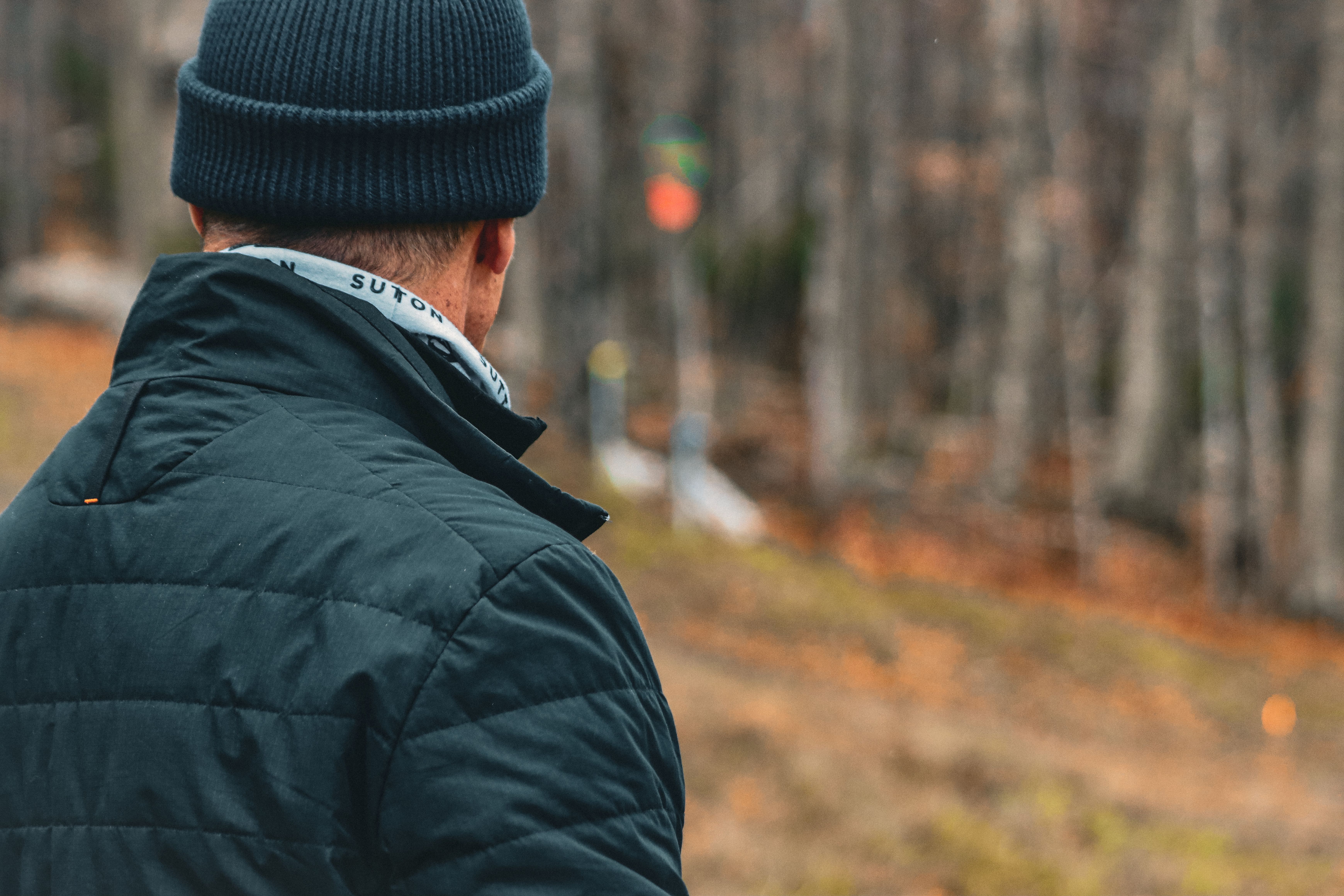 Person in Winter Clothing Outdoors in Sutton · Free Stock Photo