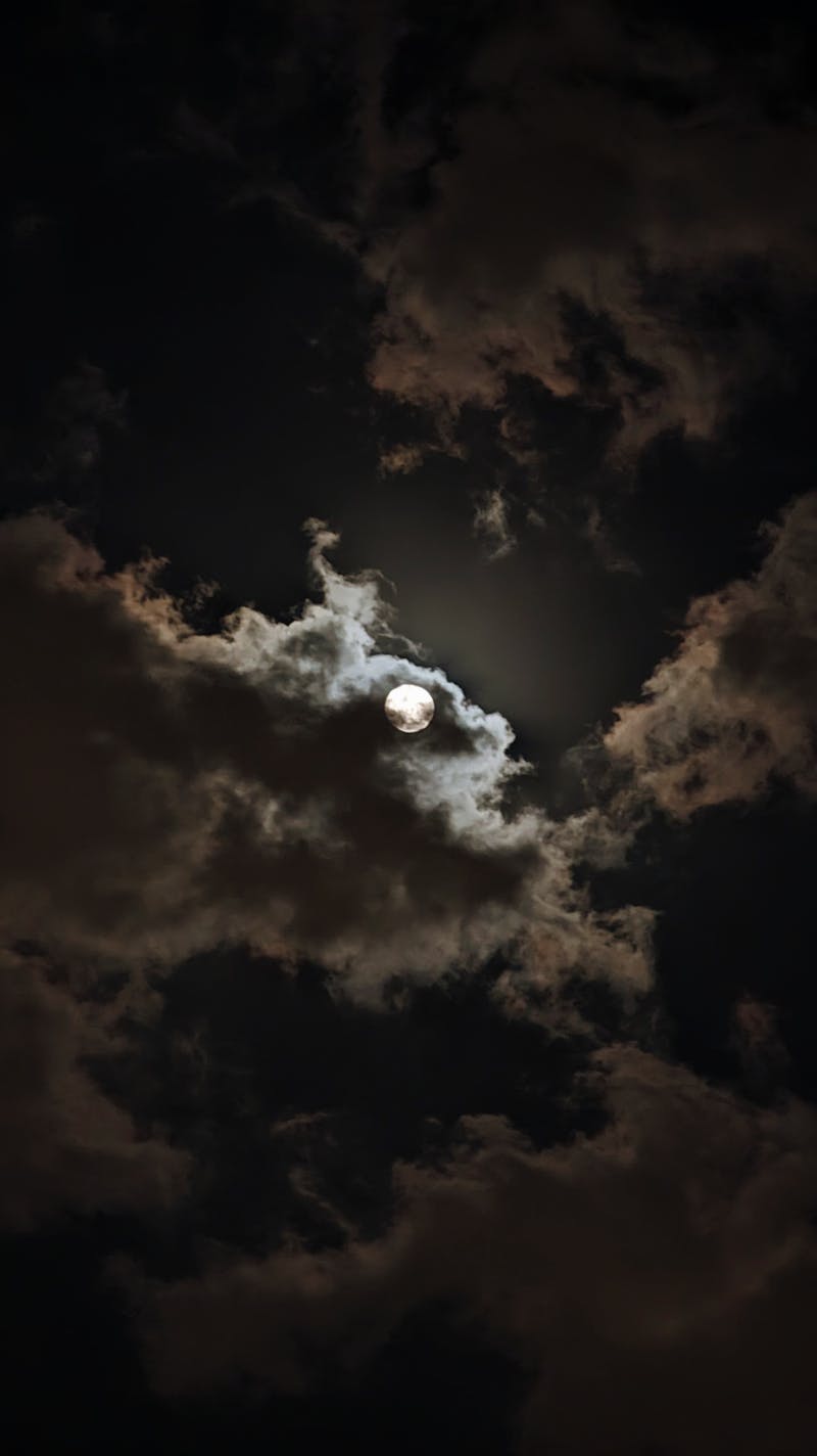 Full Moon Clouds Photos, Download The BEST Free Full Moon Clouds Stock ...