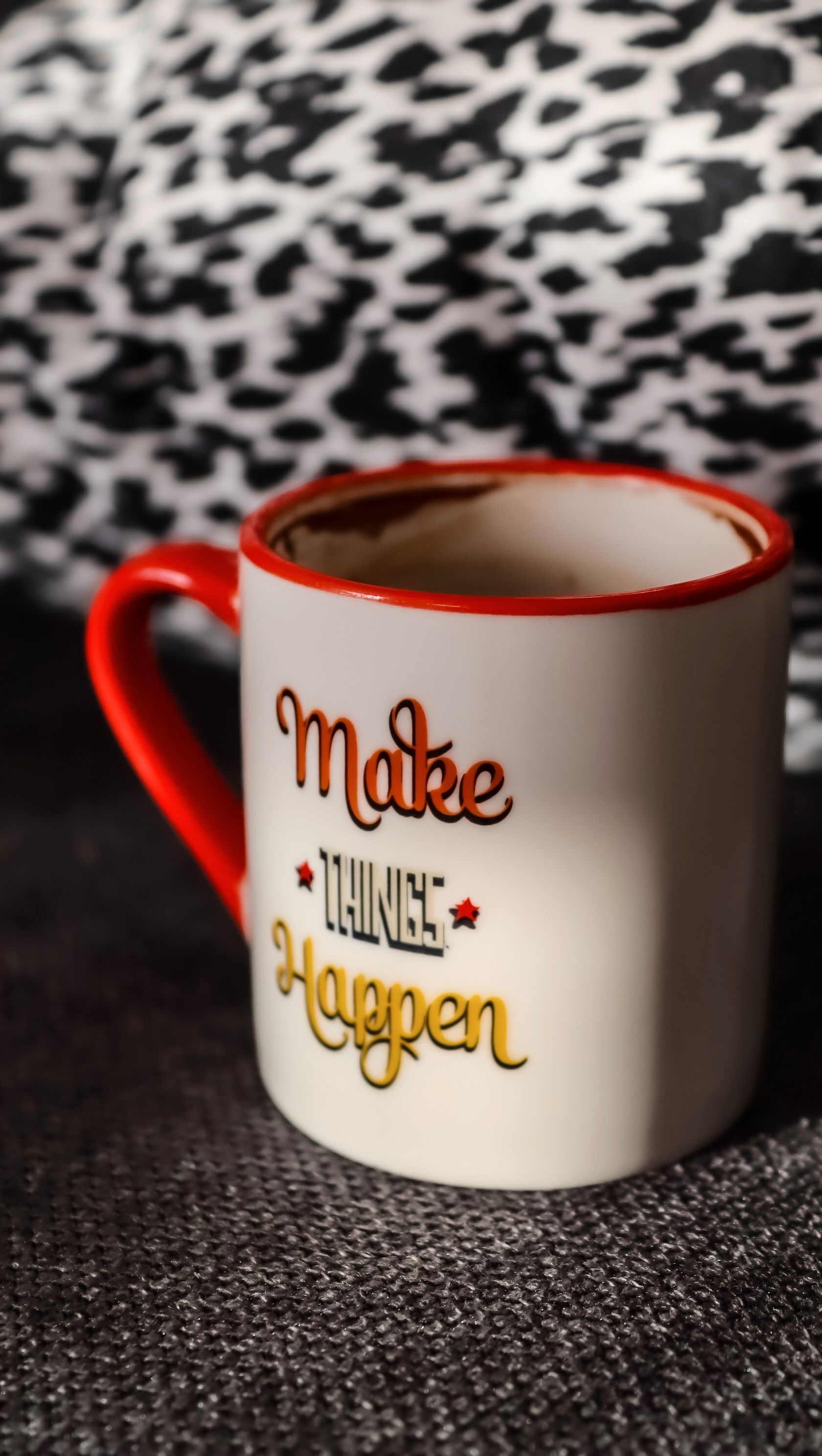 Inspirational Mug with Motivational Quote · Free Stock Photo