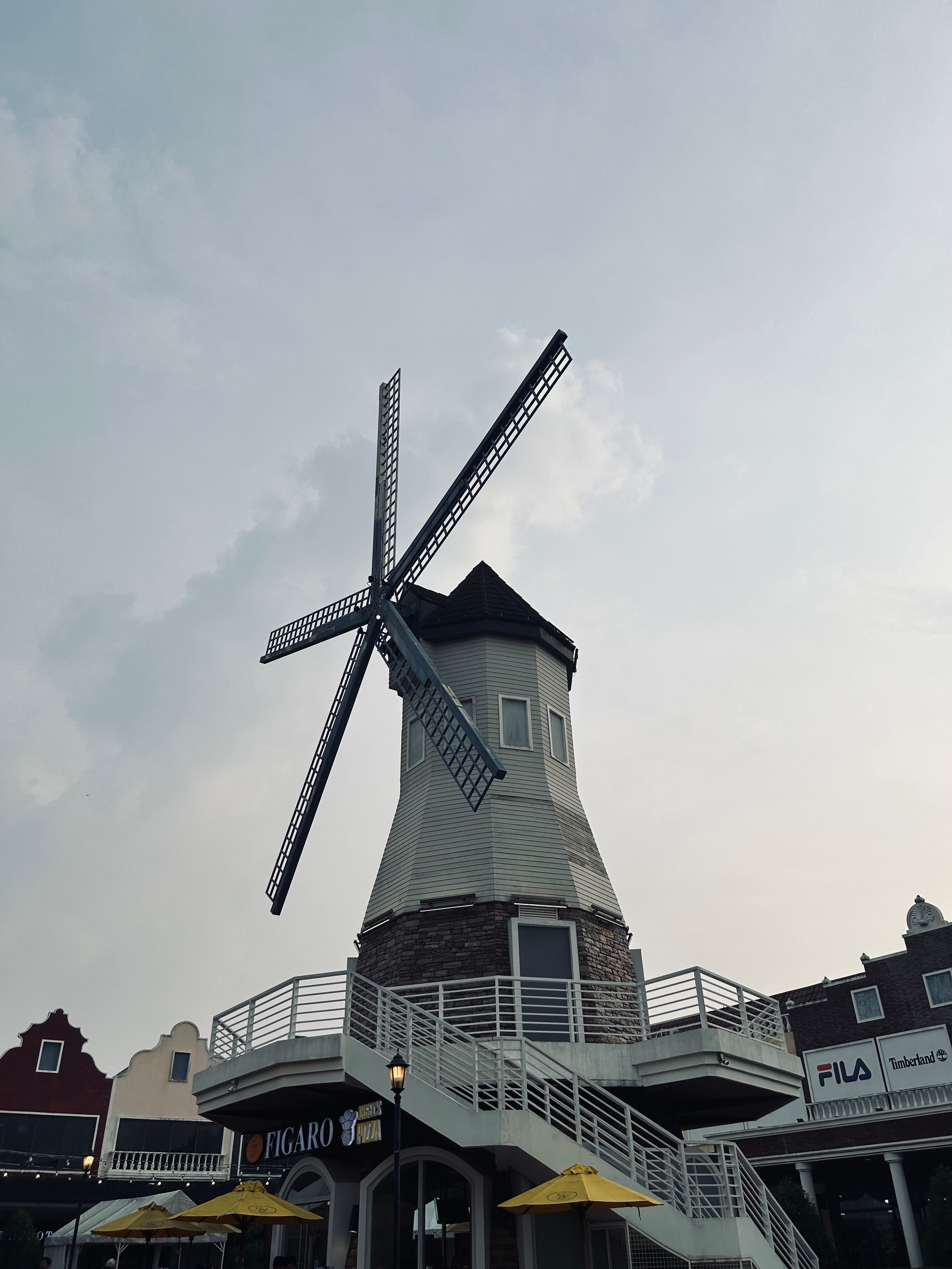 Charming Rustic Windmill in Picturesque Setting · Free Stock Photo