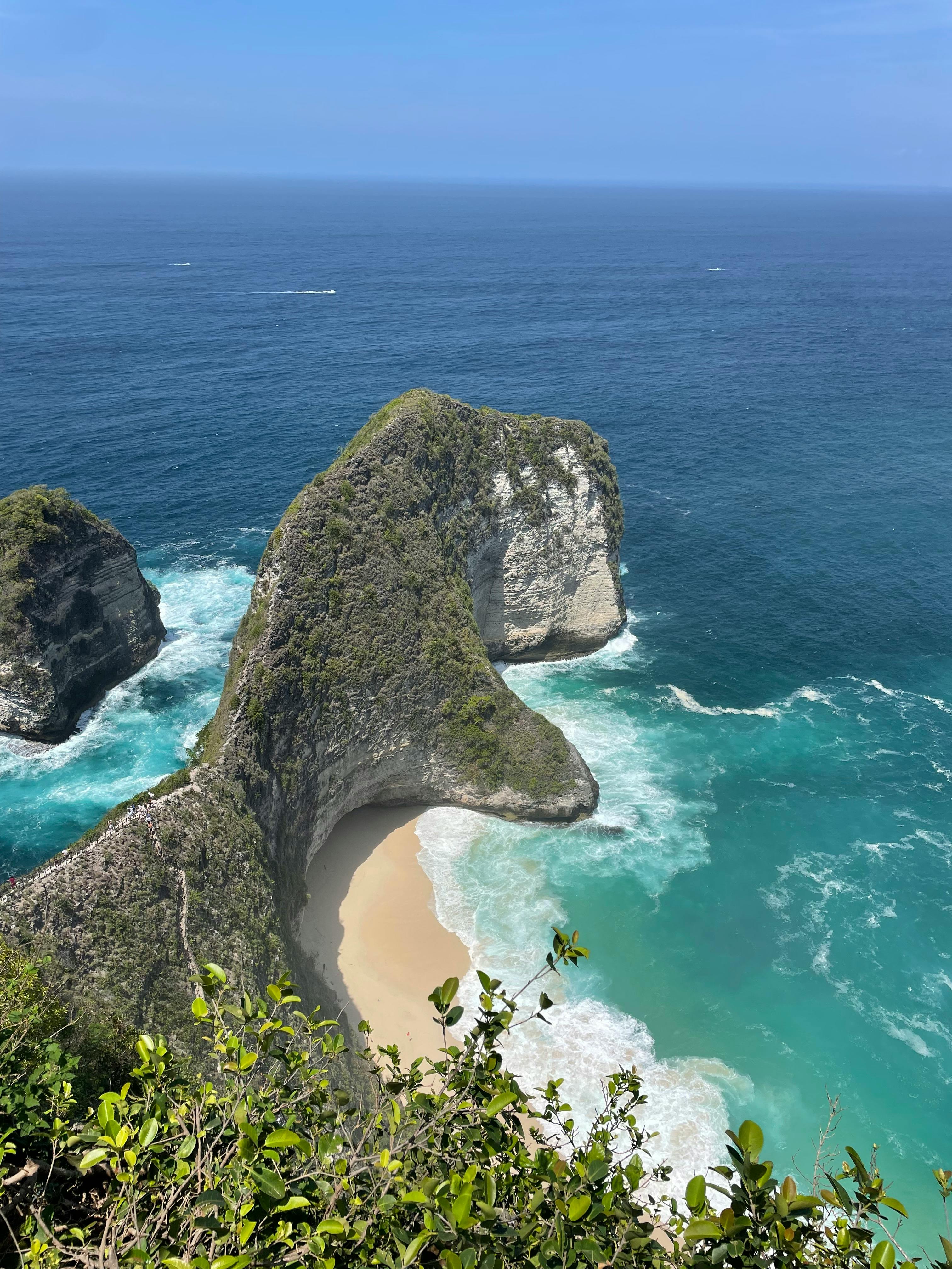 Vedere Uimitoare La Plaja Kelingking, Bali · Imagine de stoc gratuită