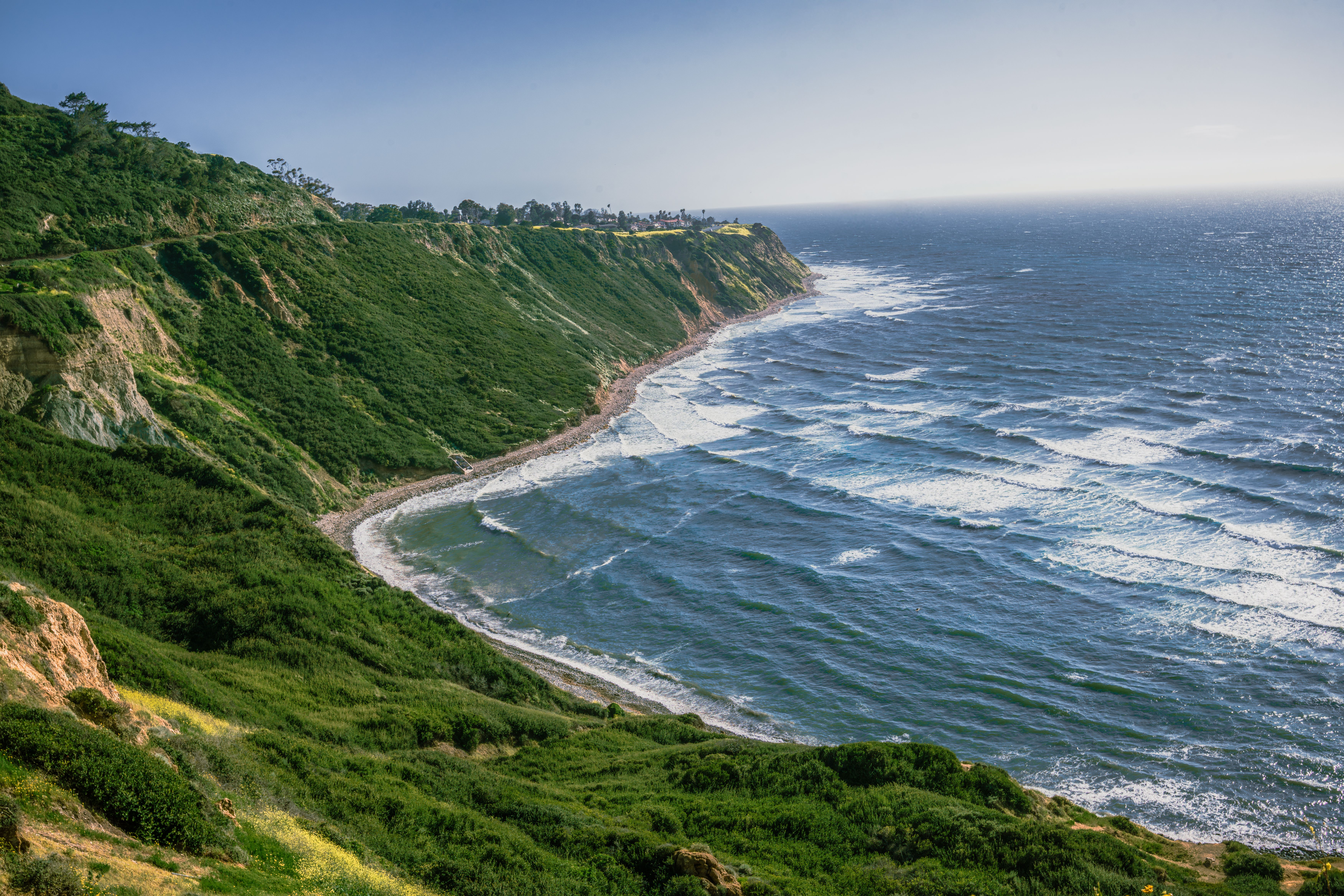 Scenic View of Coastal Cliffs and Ocean Waves · Free Stock Photo