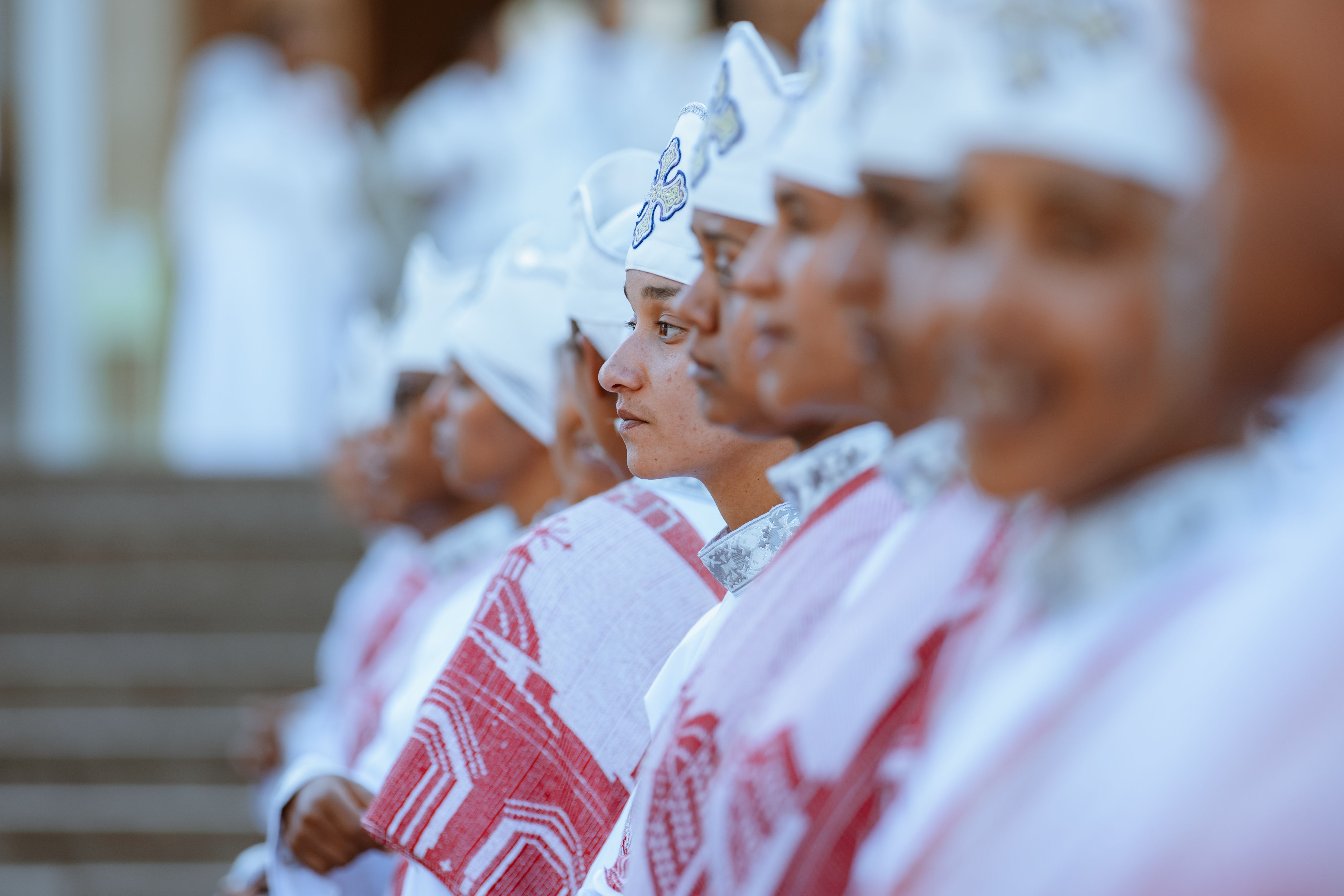 Traditional Ethiopian Religious Ceremony Participants · Free Stock Photo
