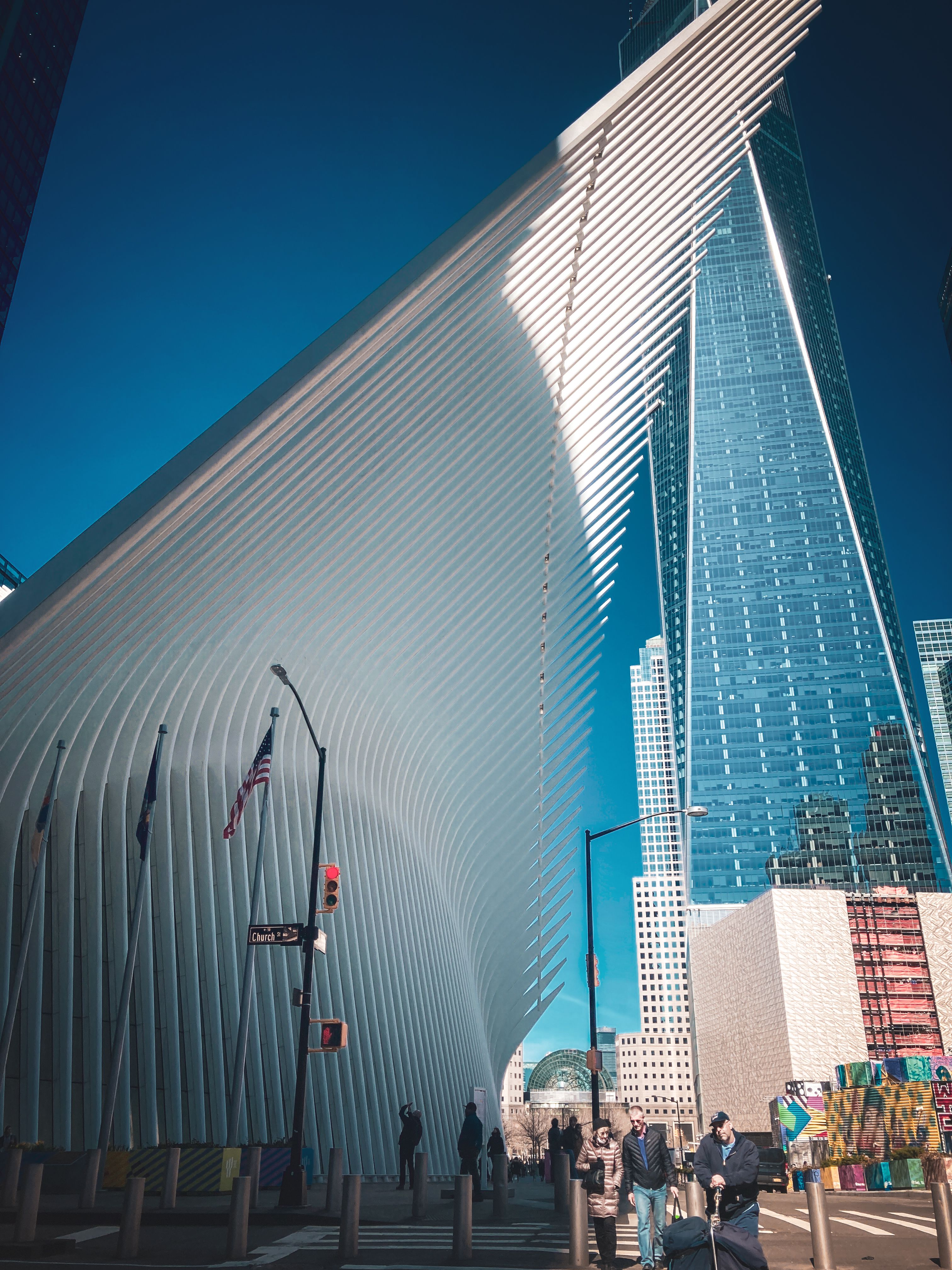 Modern Architecture at the Oculus, New York City · Free Stock Photo