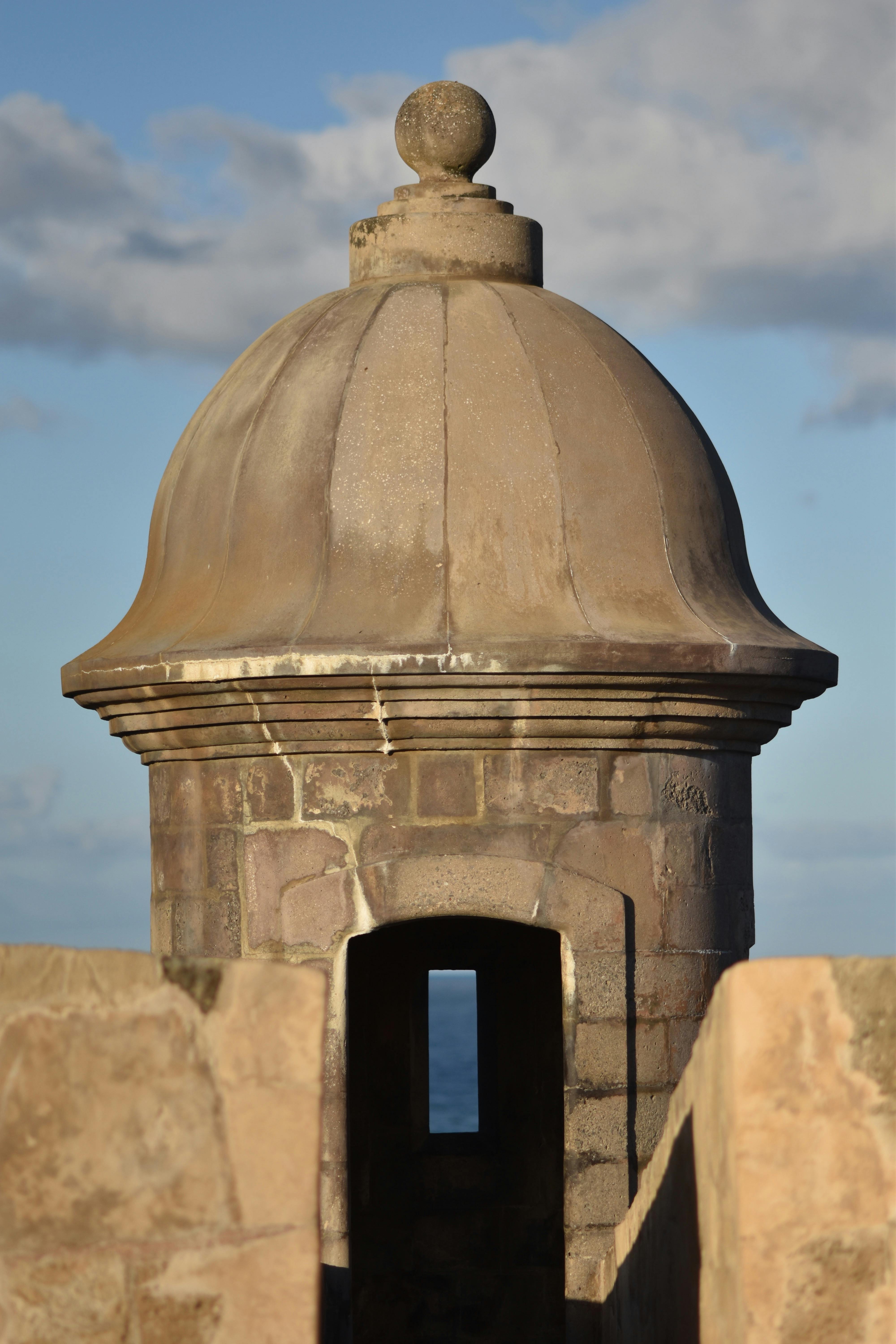 Historic Stone Sentry Box at San Juan Fort · Free Stock Photo