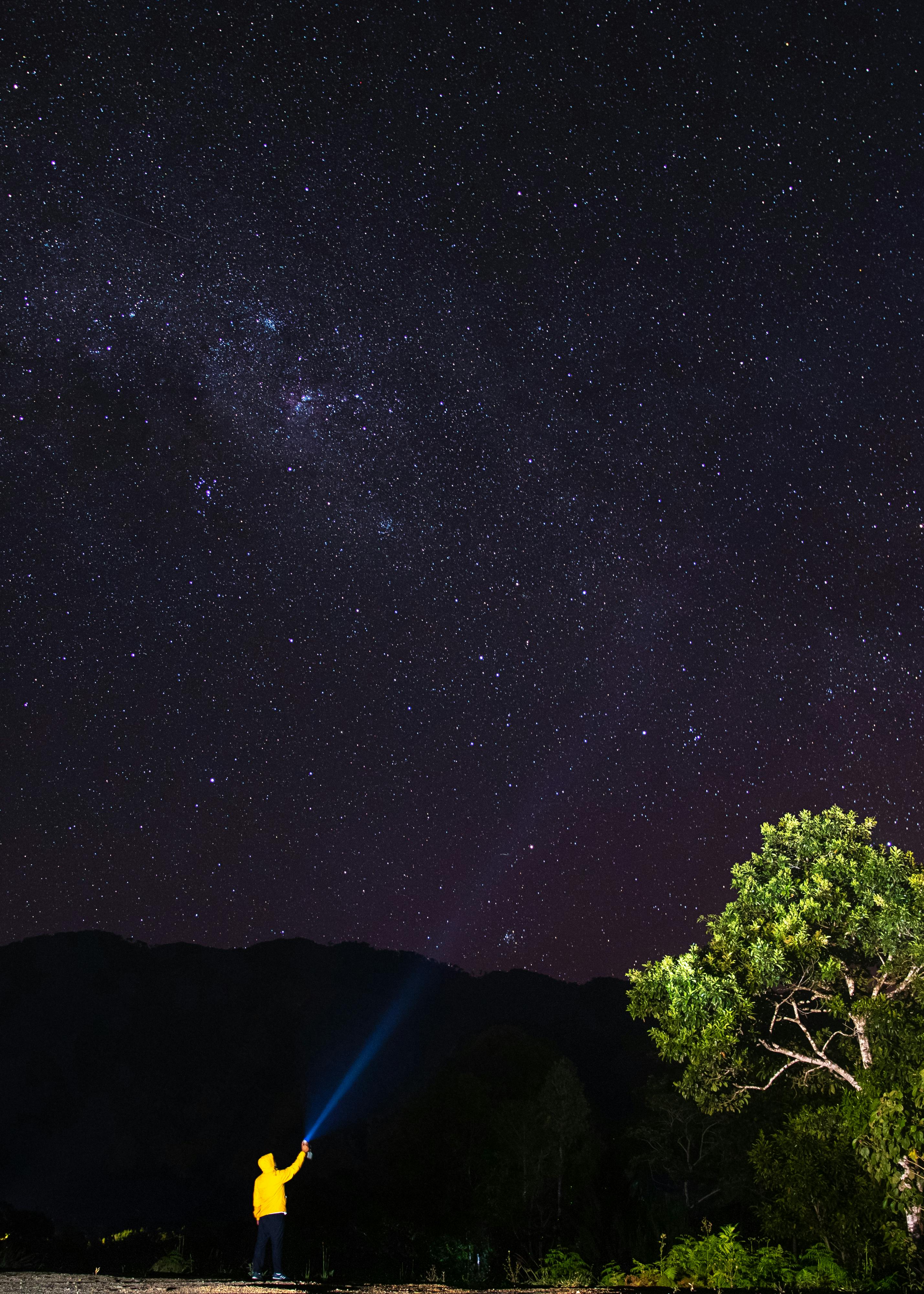 Starry Night Sky in Chachapoyas, Perú · Free Stock Photo