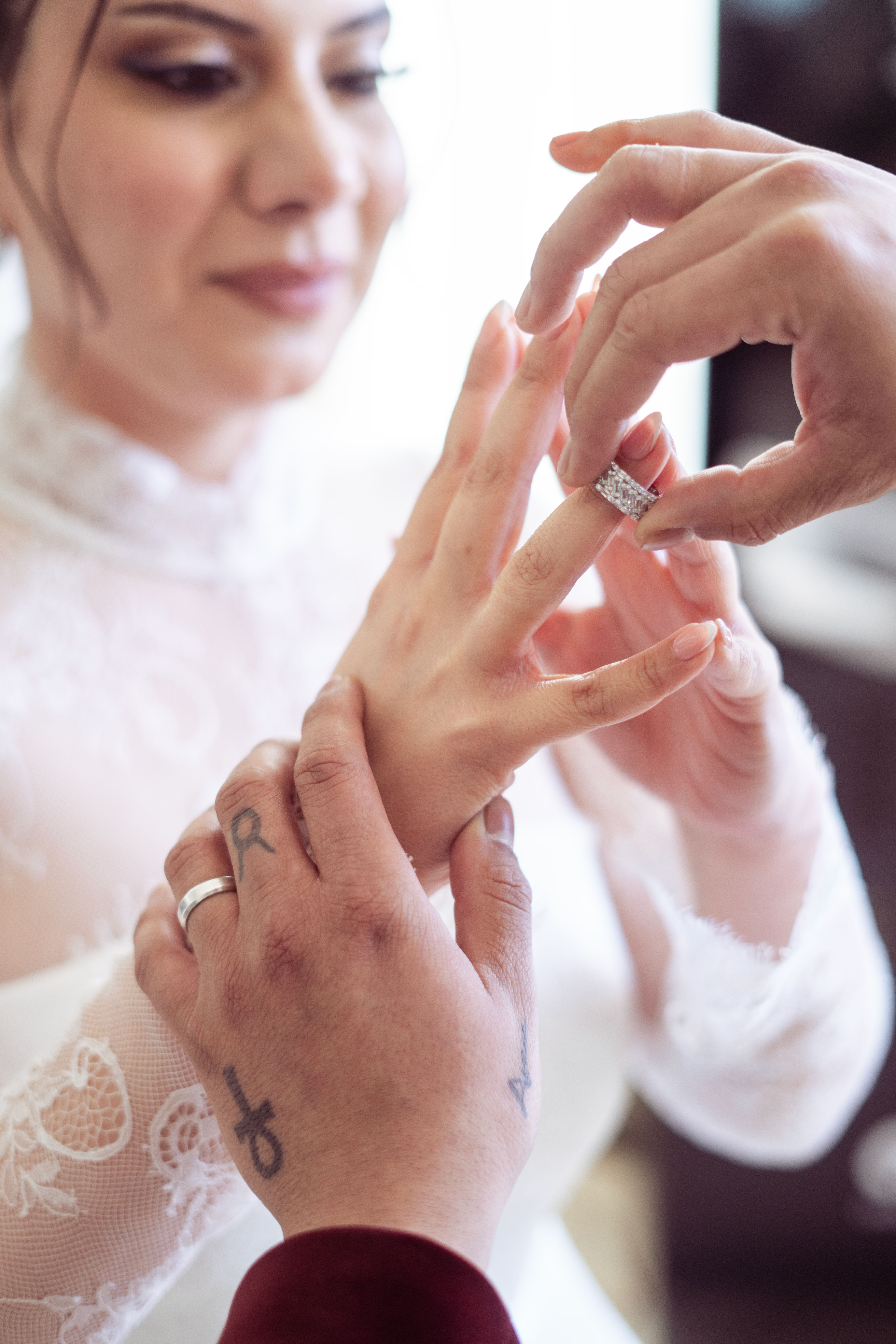 Wedding Ring Exchange Ceremony in Baghdad · Free Stock Photo
