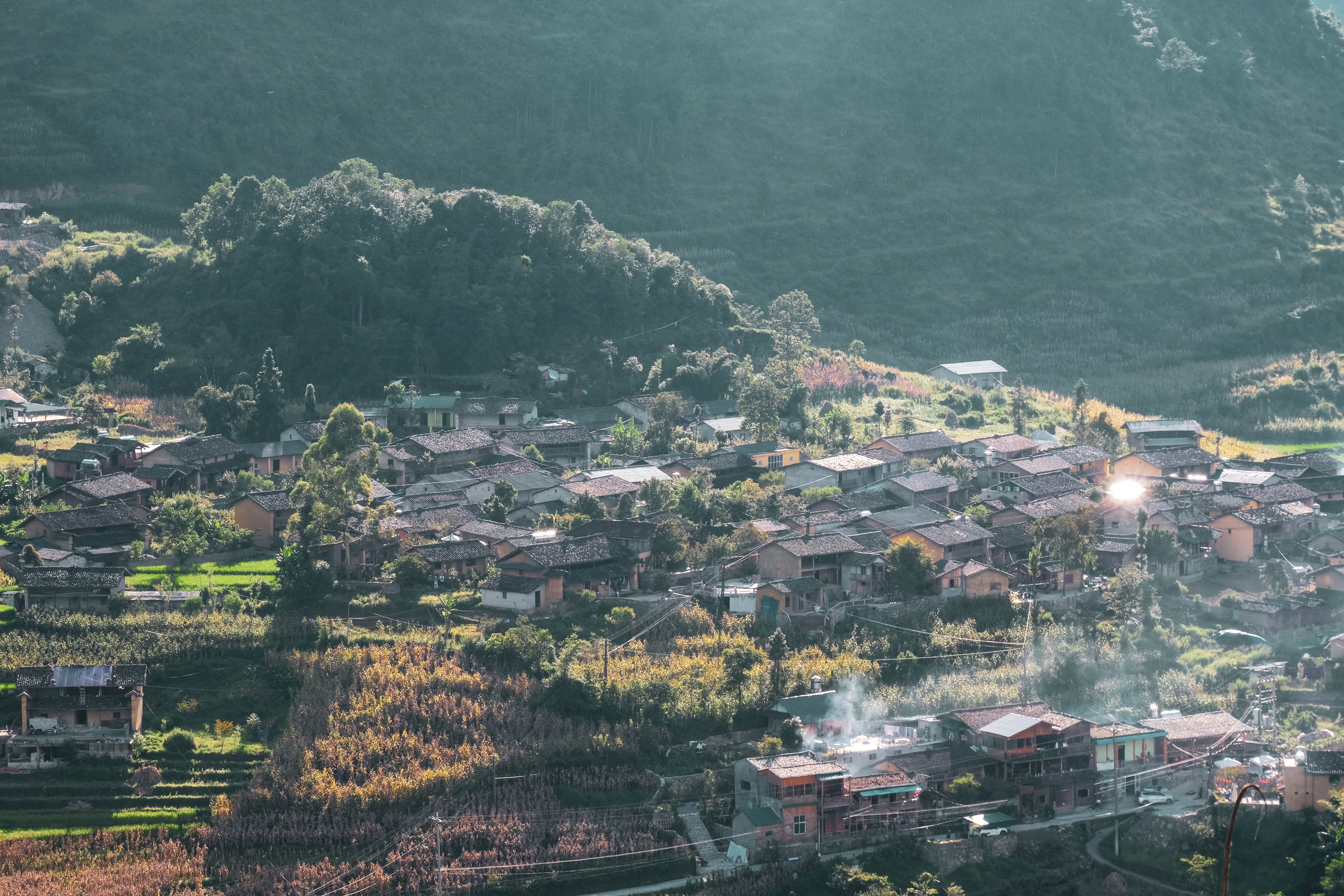 Scenic View of Ha Giang Village in Vietnam · Free Stock Photo