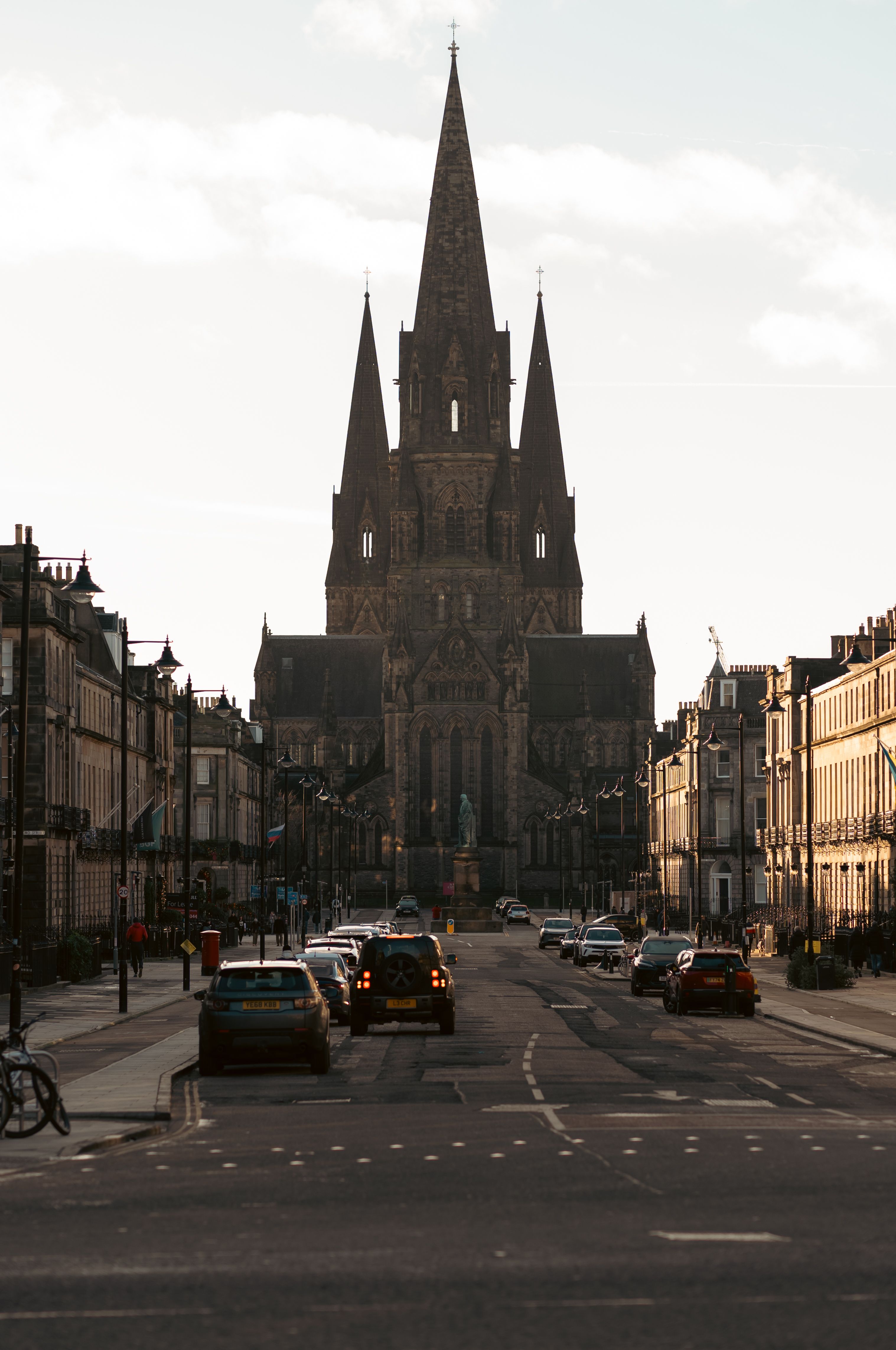 St Mary's Cathedral from Edinburgh Street View · Free Stock Photo