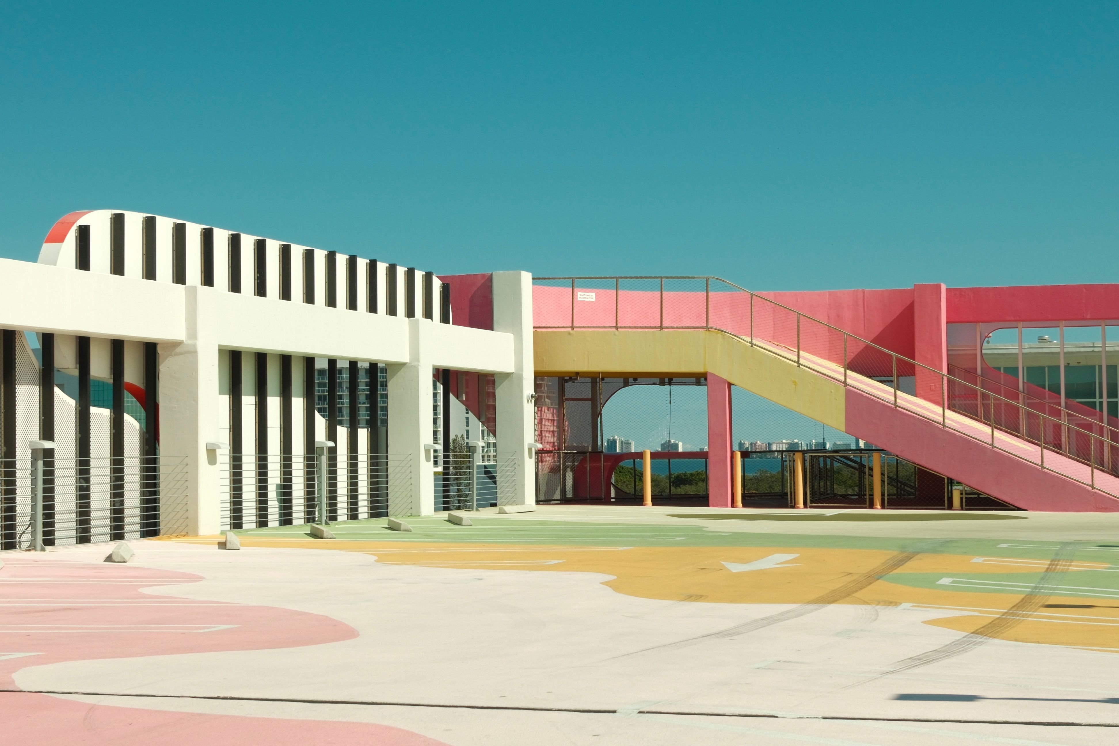 Vibrant Pastel Architecture in Miami · Free Stock Photo