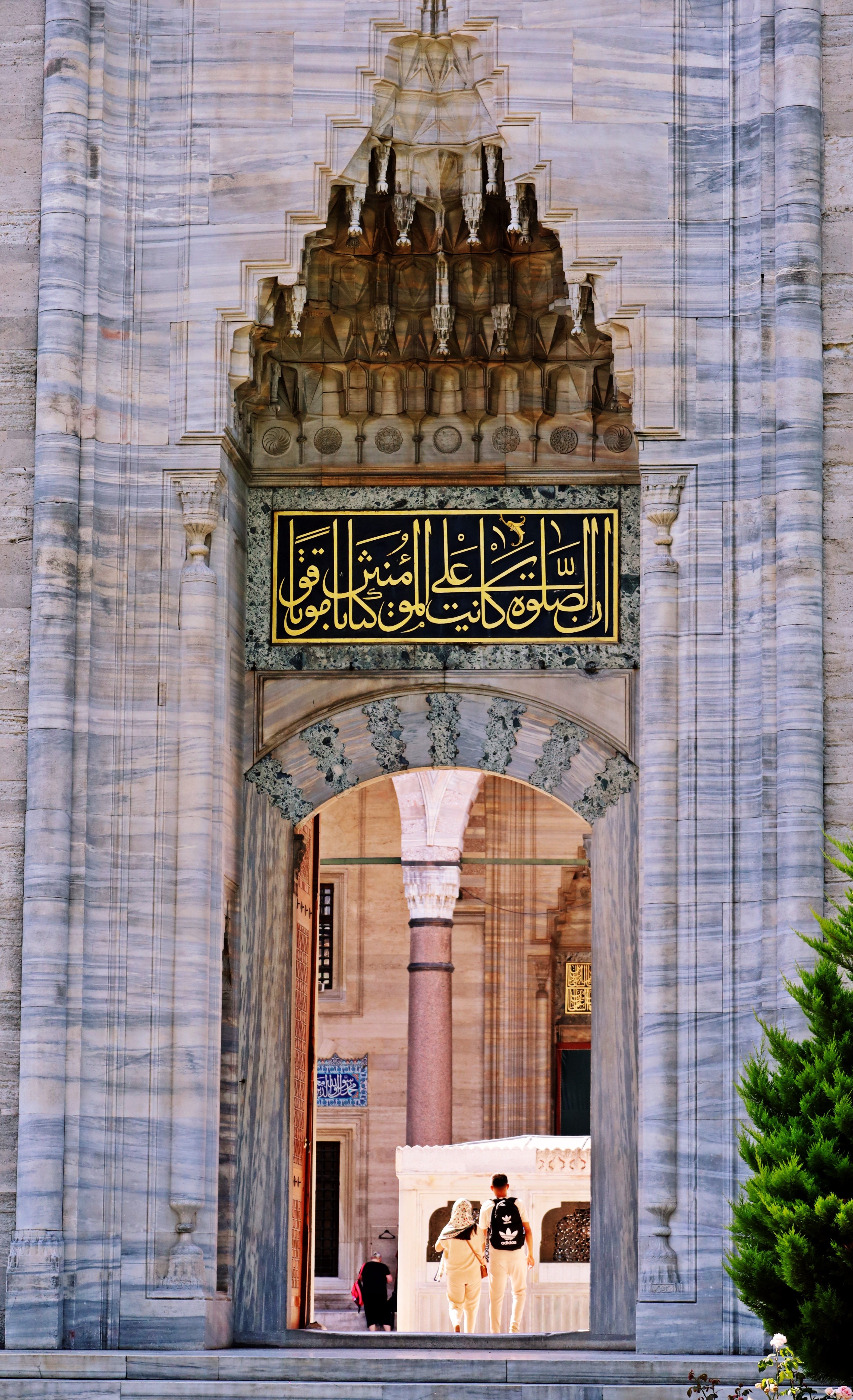 Entrance to Stunning Ottoman Mosque Architecture · Free Stock Photo